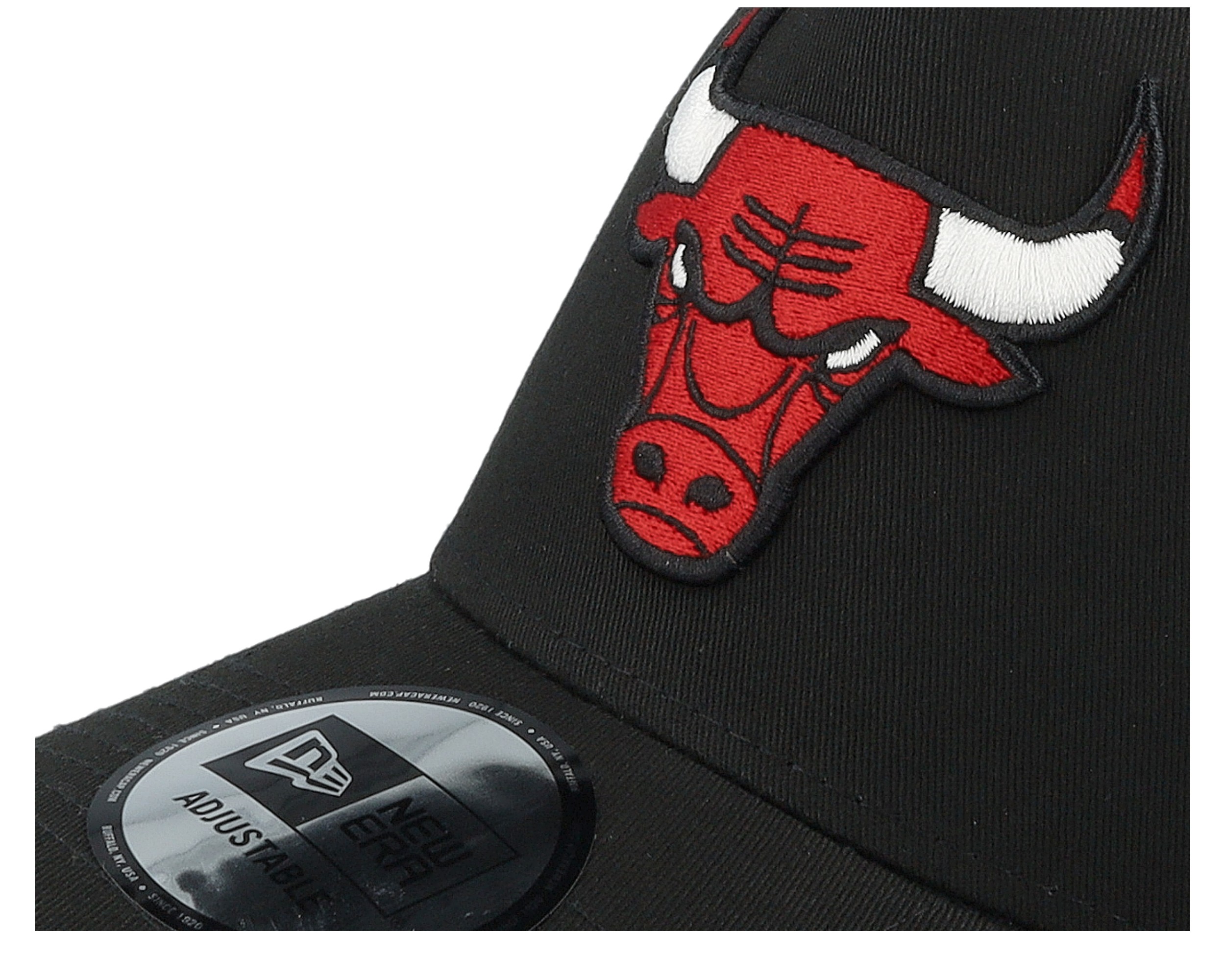 Chicago Bulls NBA Patch Black A-frame Adjustable - New Era 棒球帽 ...