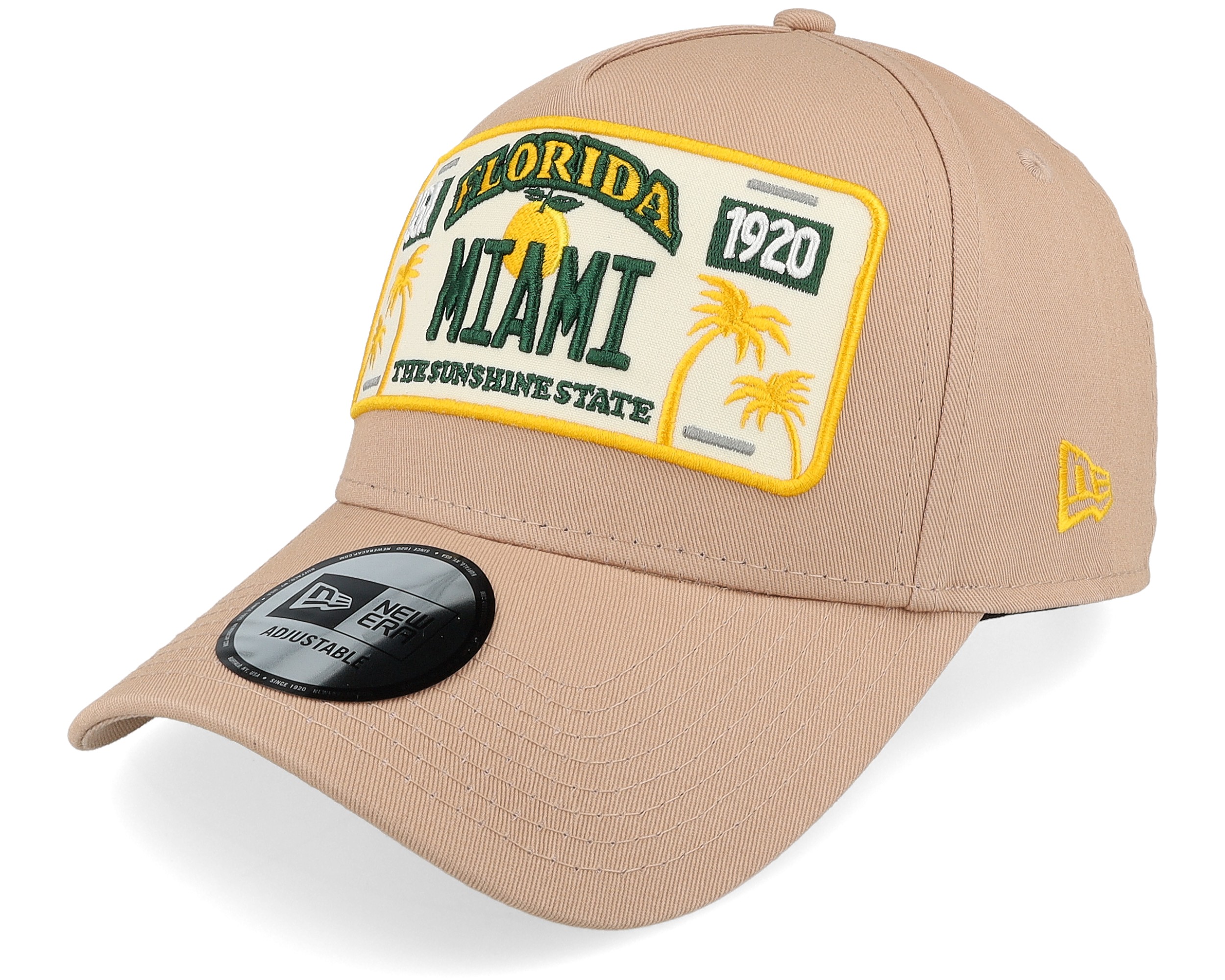 Miami License Plate Florida Terracotta A-Frame Adjustable - New Era ...