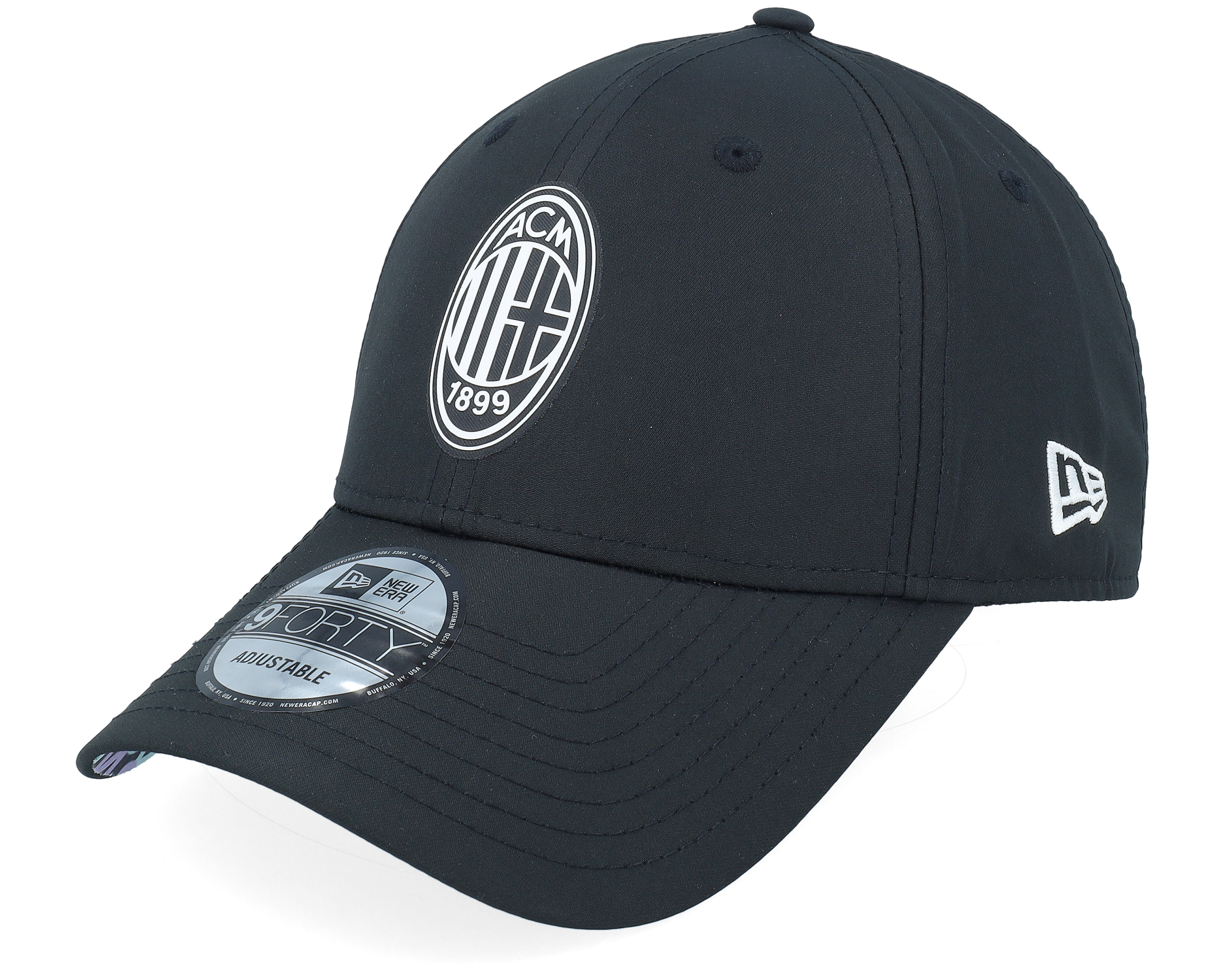 AC Milan Grafiti UV Black 9FORTY Adjustable - New Era Kep | Hatstore.com