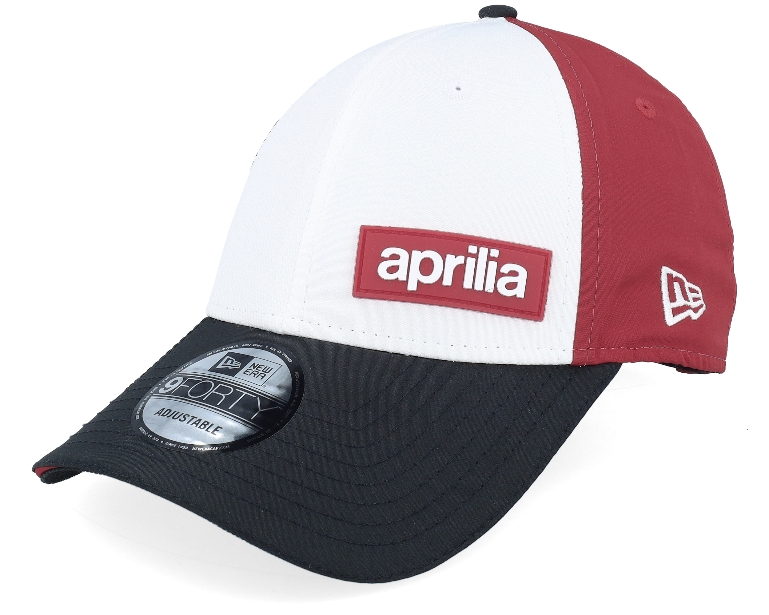 Aprilia Flawless Patch 9FORTY White/Red/Black Adjustable - New Era キャップ ...