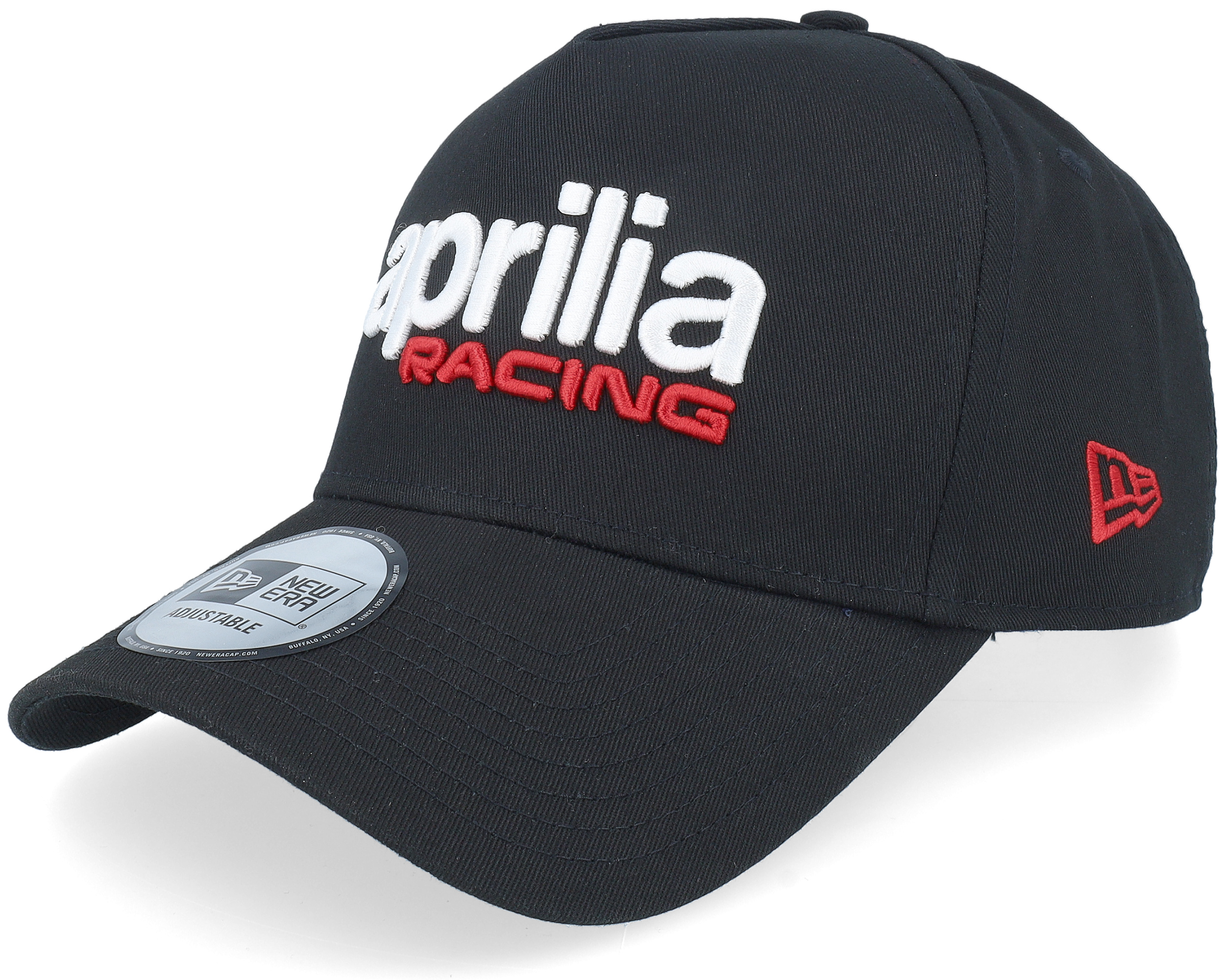 Aprilia Essential 9FORTY Black A-frame Adjustable - New Era | Hatstore.com