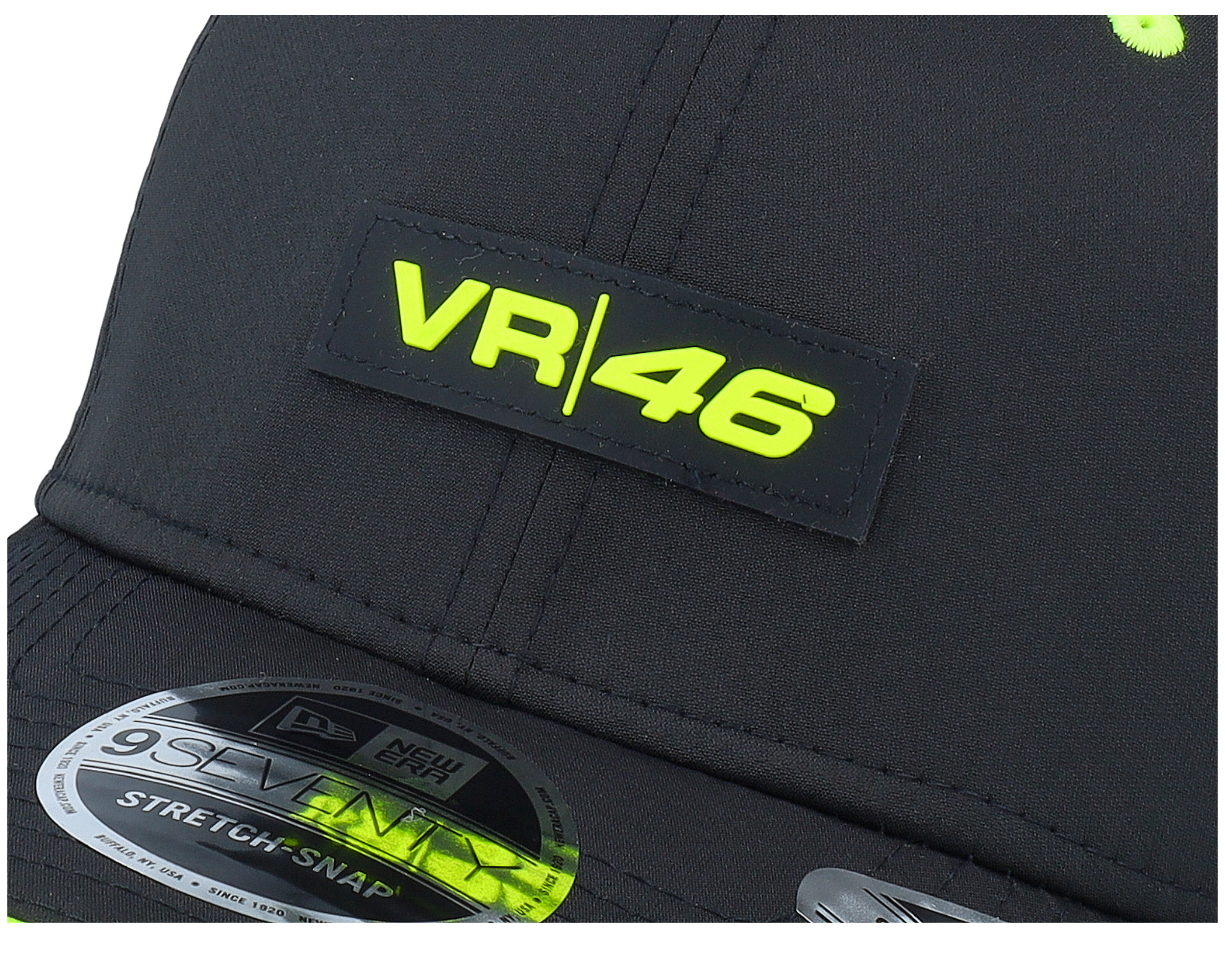 VR46 Core 9SEVENTY VR46 Black/Neon Green Adjustable - New Era 棒球帽 ...