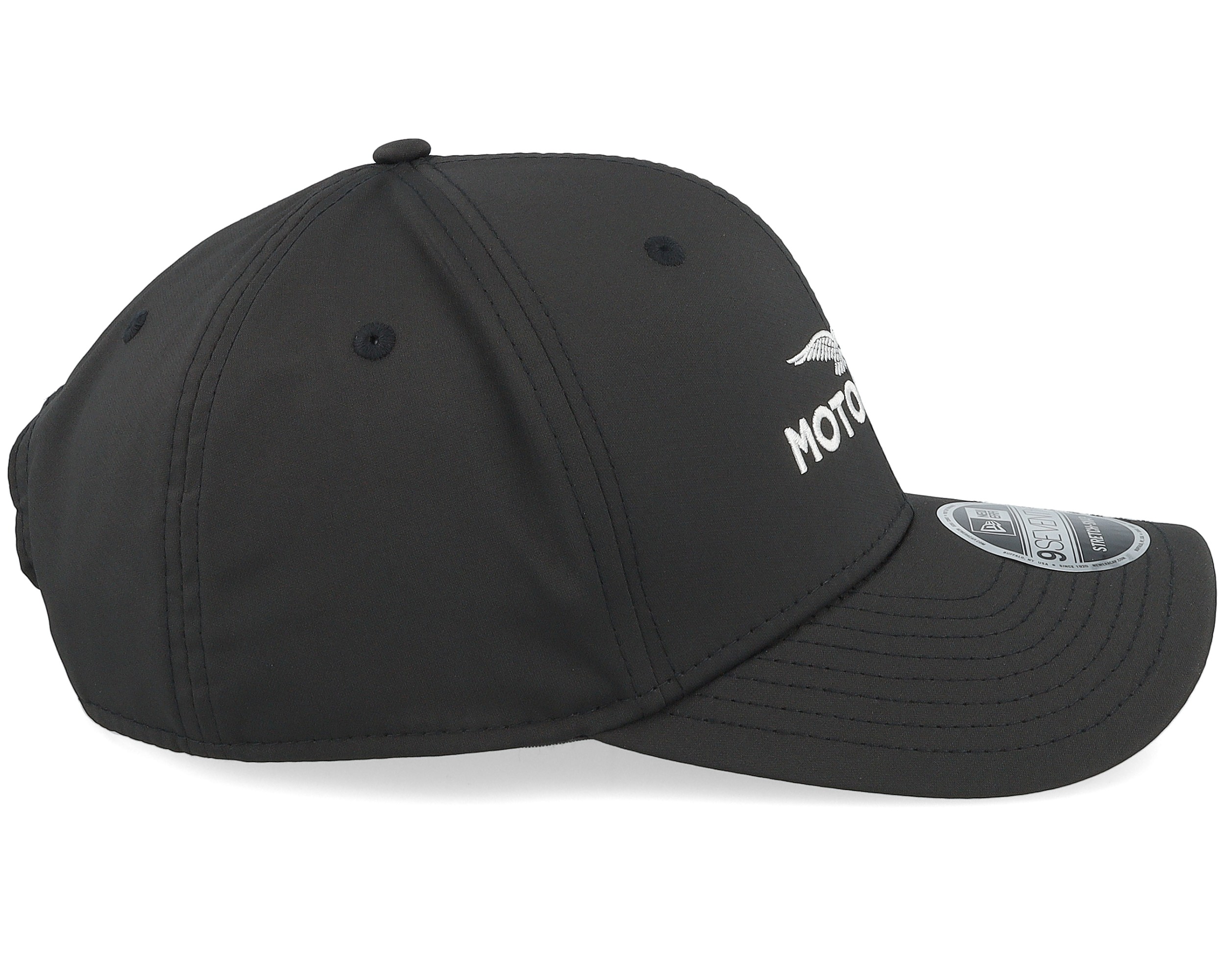 Moto Guzzi Core 9SEVENTY Black Adjustable - New Era 棒球帽 | Hatstore.com