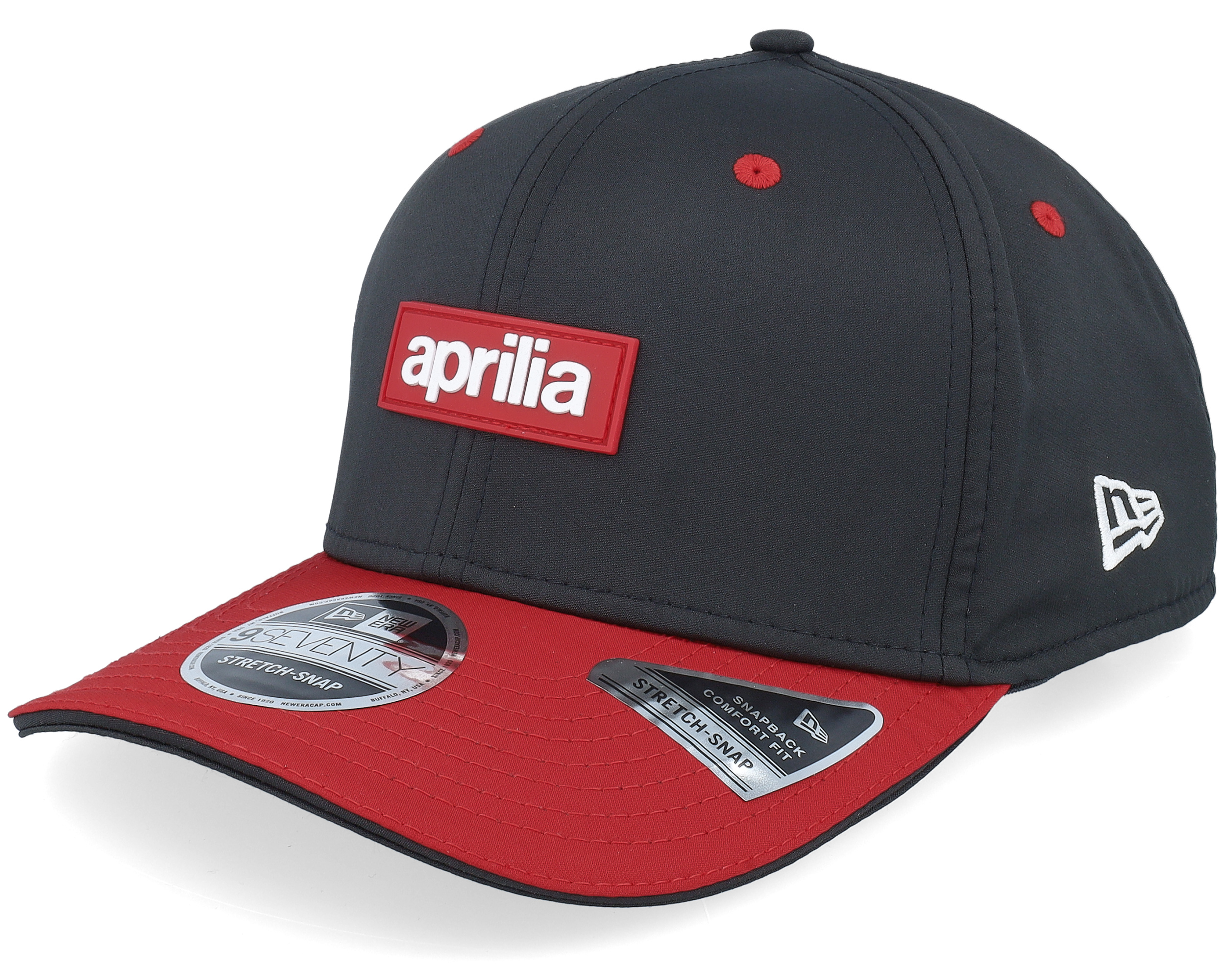 Aprilia Core 9seventy Black/Scarlet Adjustable - New Era Cap | Hatstore.com