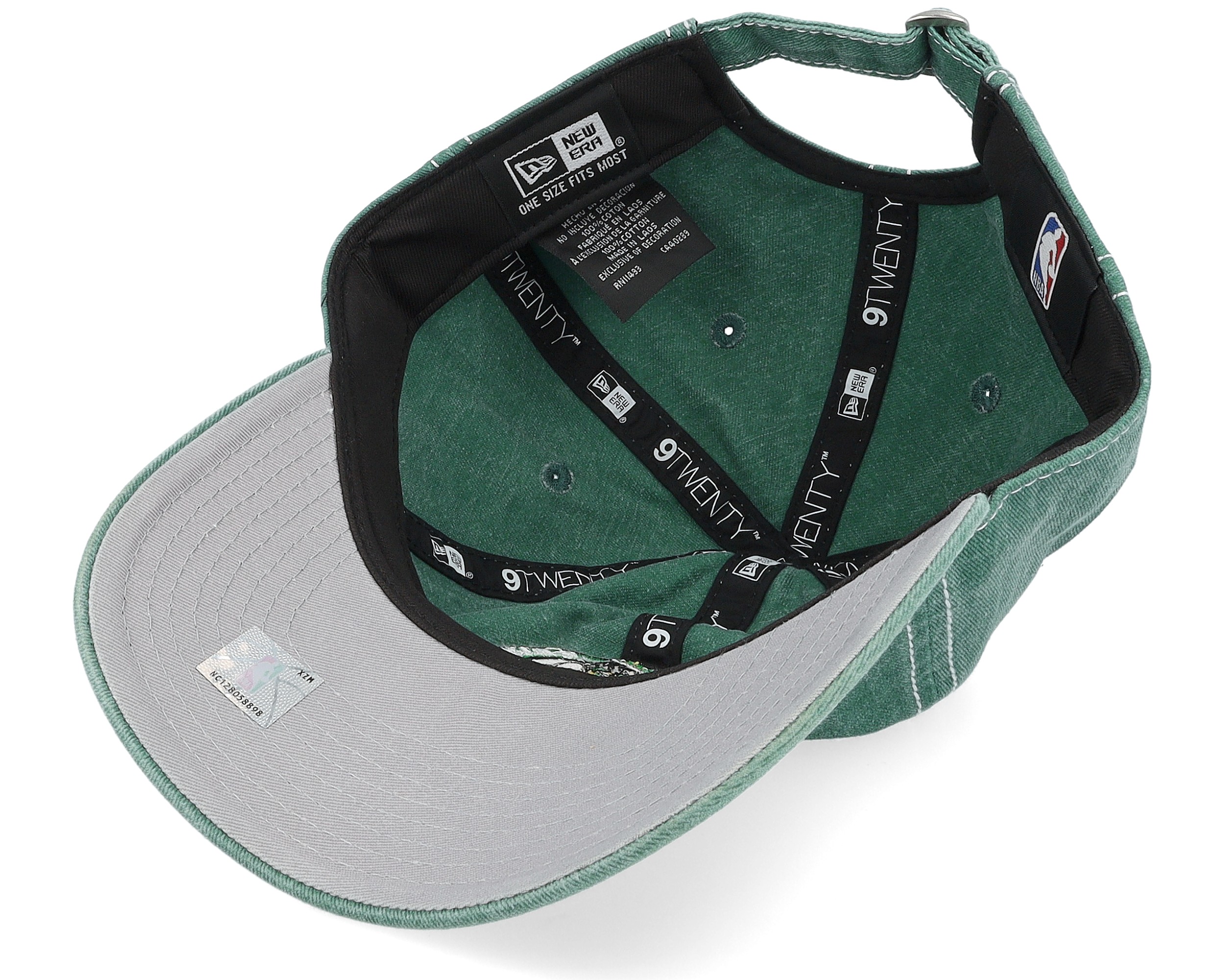 Boston Celtics Washed Contrast Green Dad Cap - New Era 棒球帽 | Hatstore.com