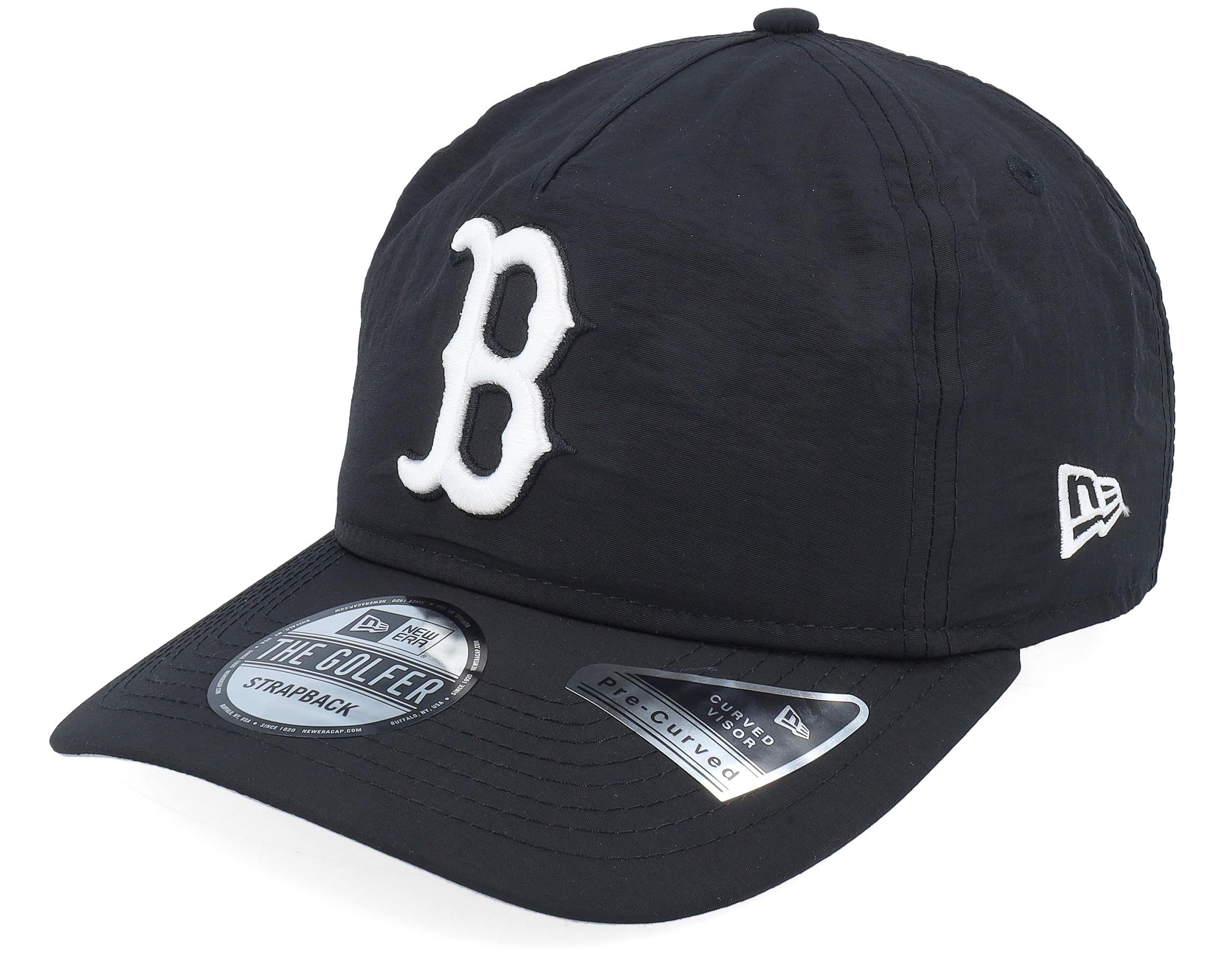 Boston Red Sox Everyday Nylon Black Dad Cap | Hatstoreworld.com