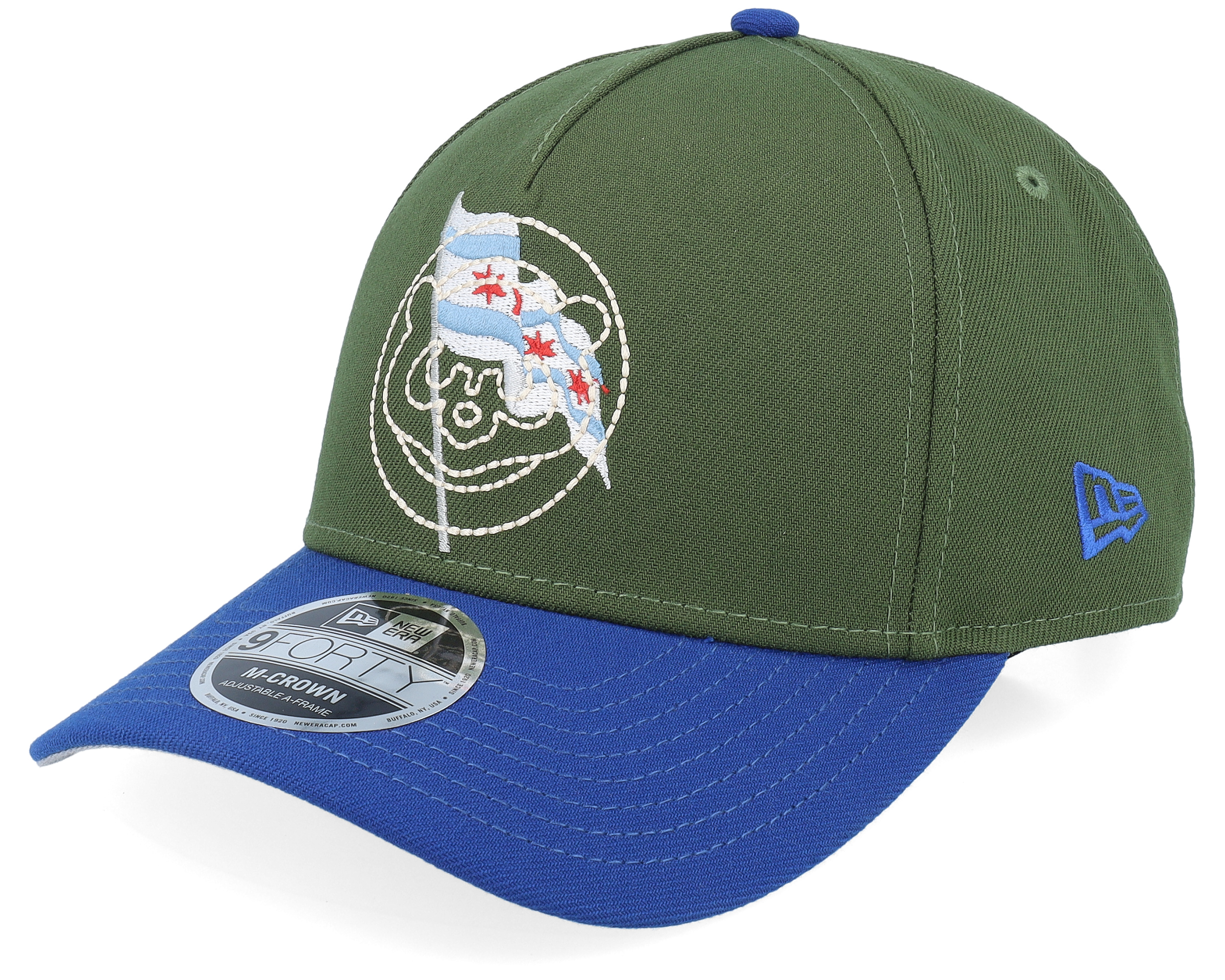 Chicago Cubs City Feature M-Crown Green/Royal A-frame Adjustable - New ...