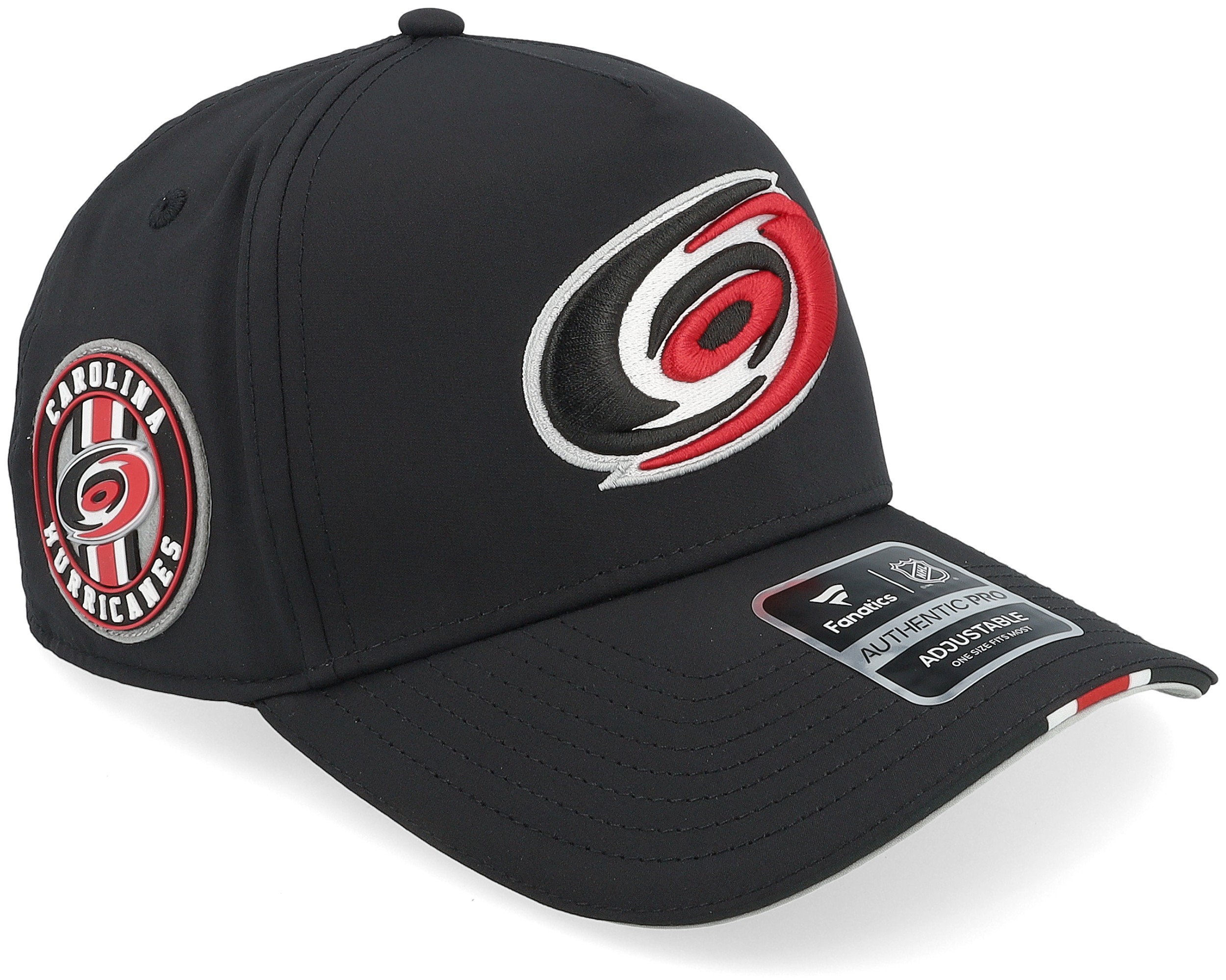Carolina Hurricanes Auth Pro NHL Mesh Black A-Frame Adjustable ...
