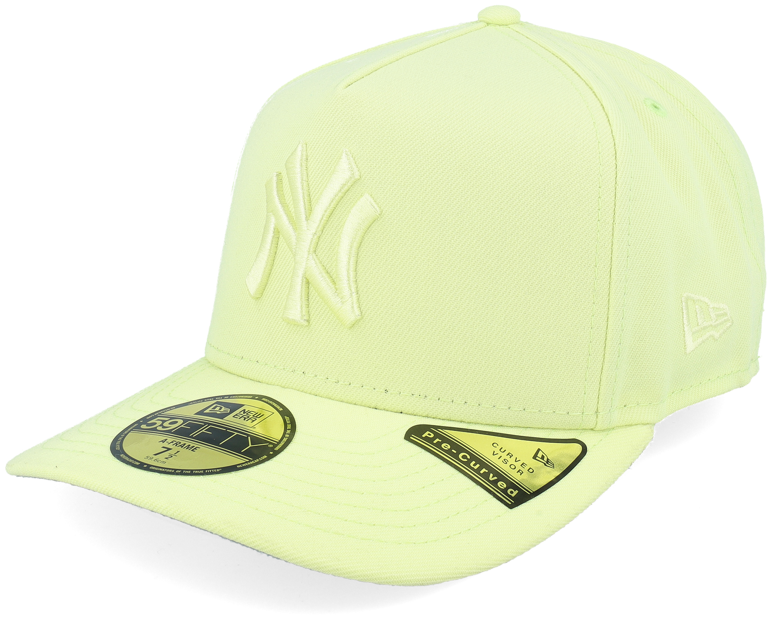New York Yankees 59FIFTY Color Pack Pastel Yellow A-frame Fitted ...