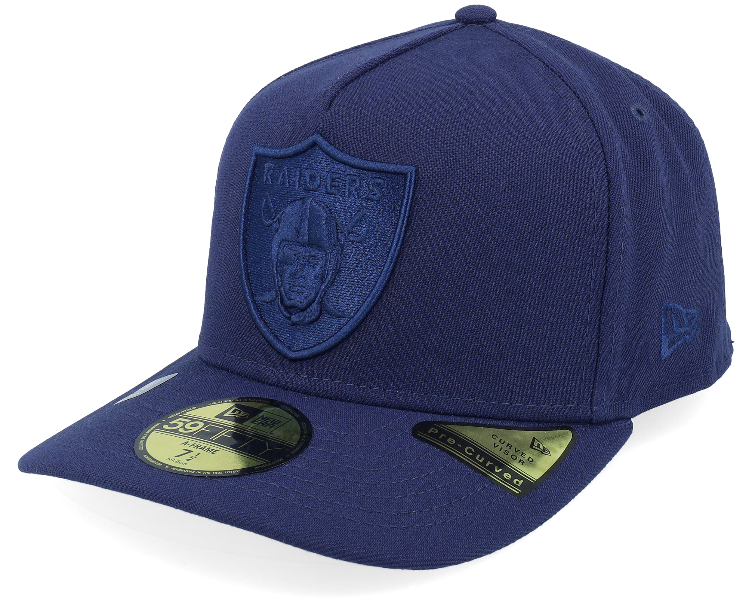 Las Vegas Raiders 59FIFTY Color Pack Light Navy A-frame Fitted ...
