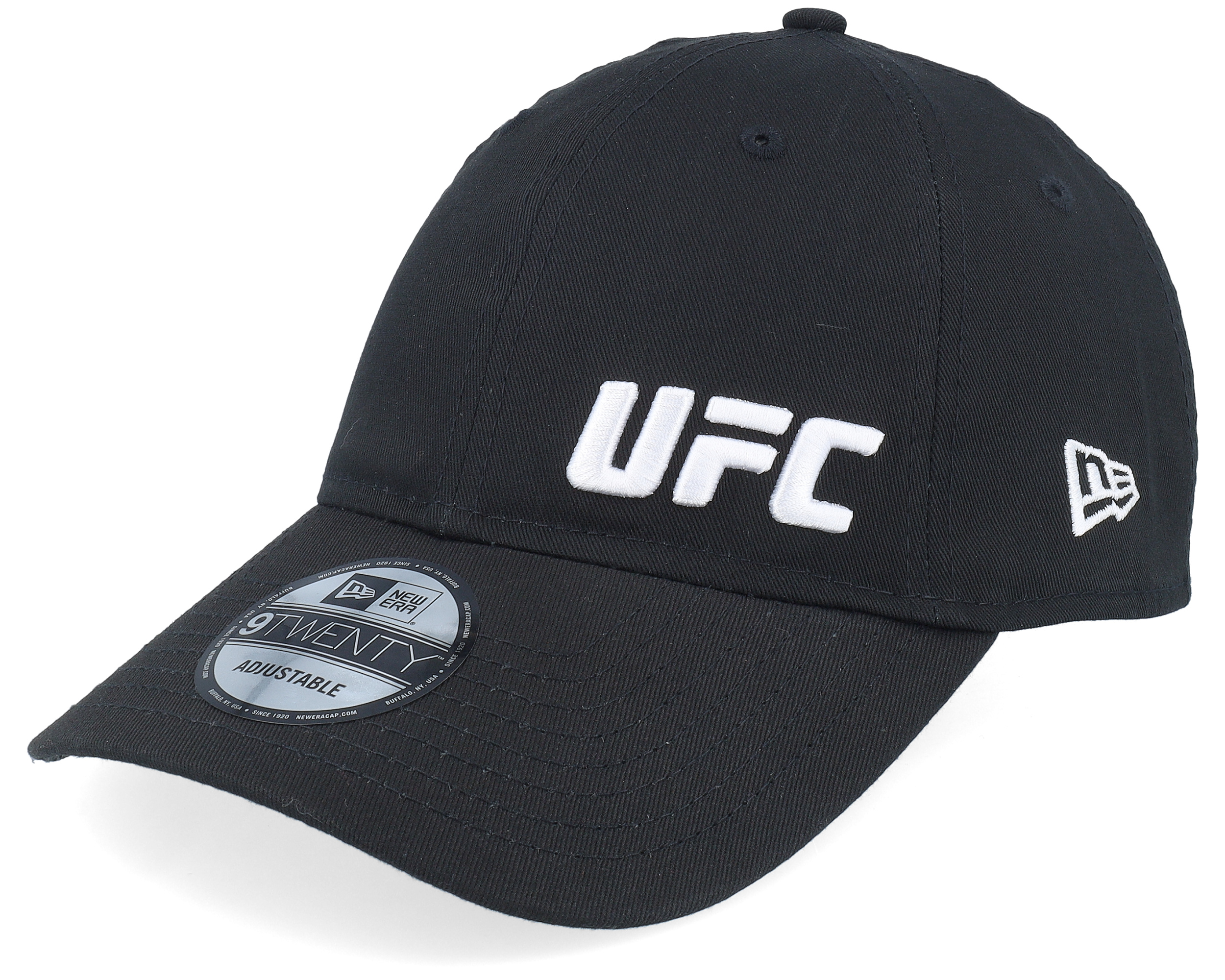 UFC Core Flawless 9TWENTY Black/White Dad Cap | Hatstore.com