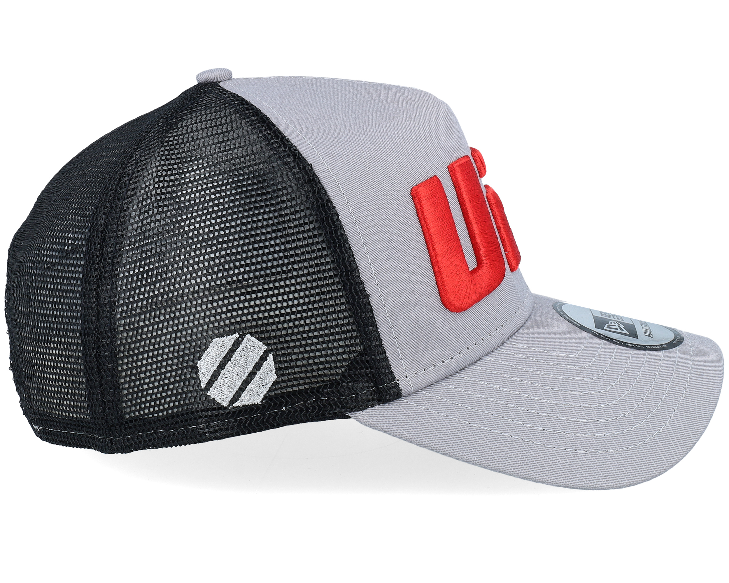 UFC Core A-Frame Grey/Red/Black Trucker - New Era 棒球帽 | Hatstore.com