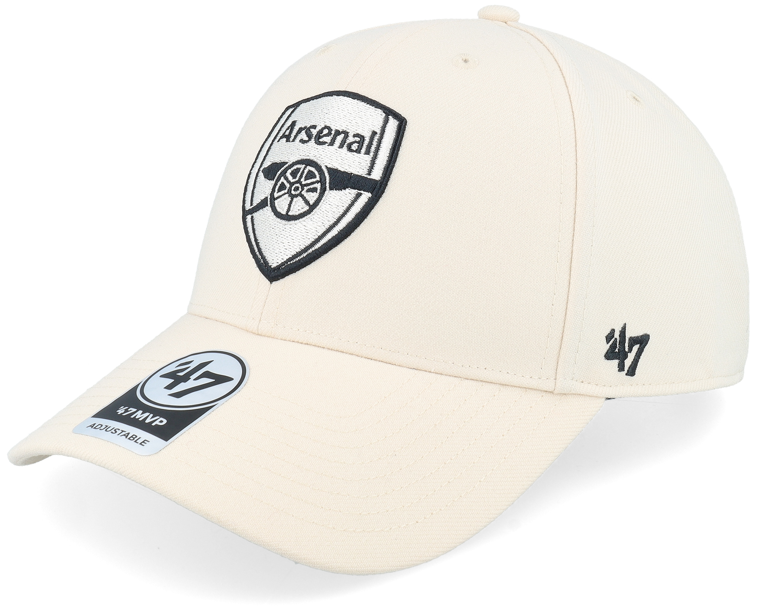 Arsenal Mvp 47 Mvp Cap Natural A-frame Adjustable | Hatstoreworld.com