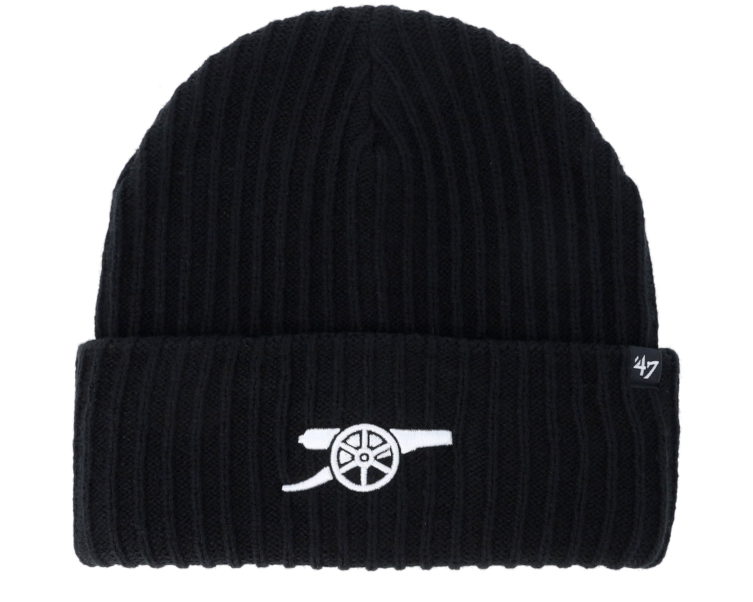 Arsenal Epl Harbor Knit Beanie Black Cuff | Hatstore.com
