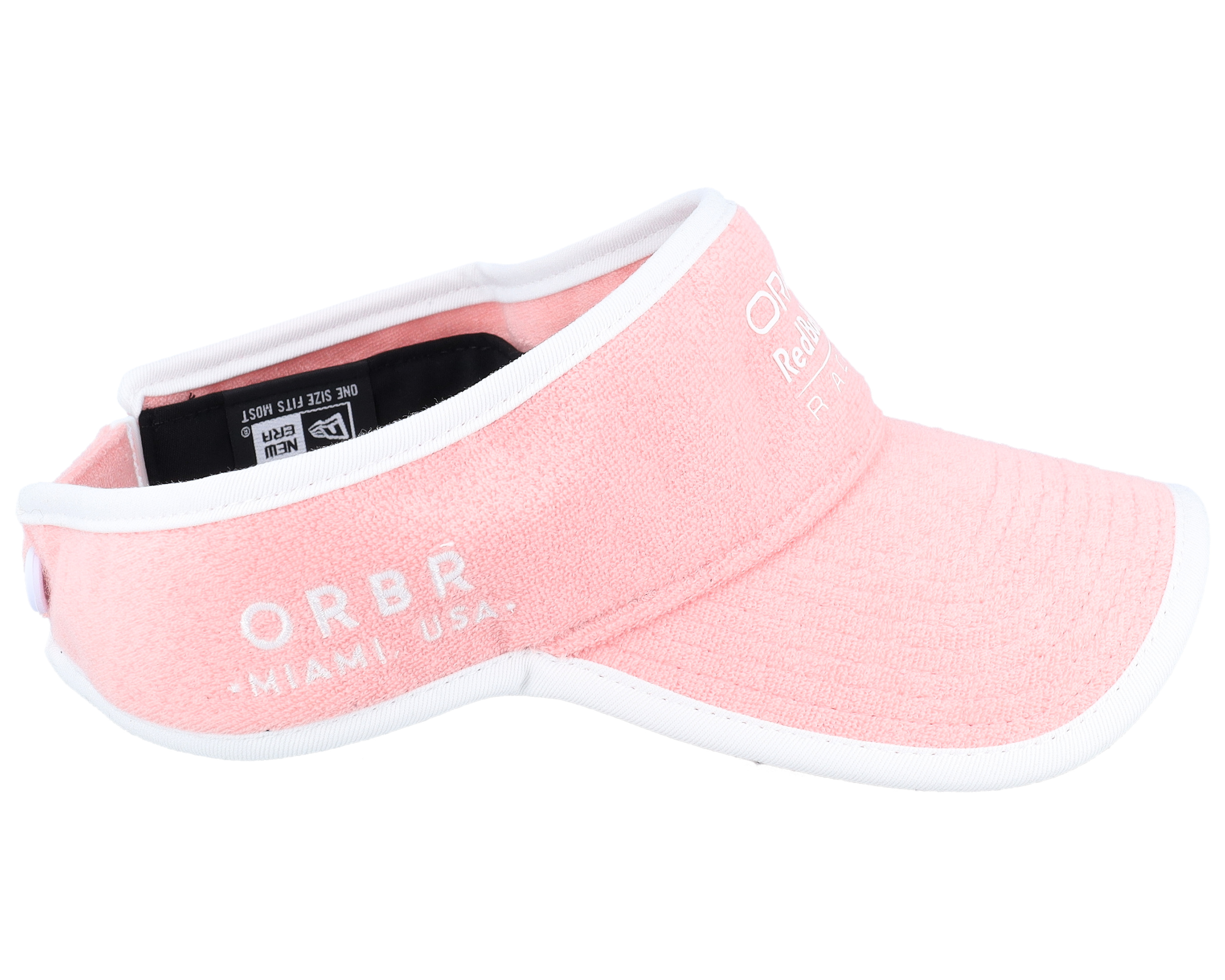 Red Bull F1 25 Miami Terry Pink Visor | Hatstore.com