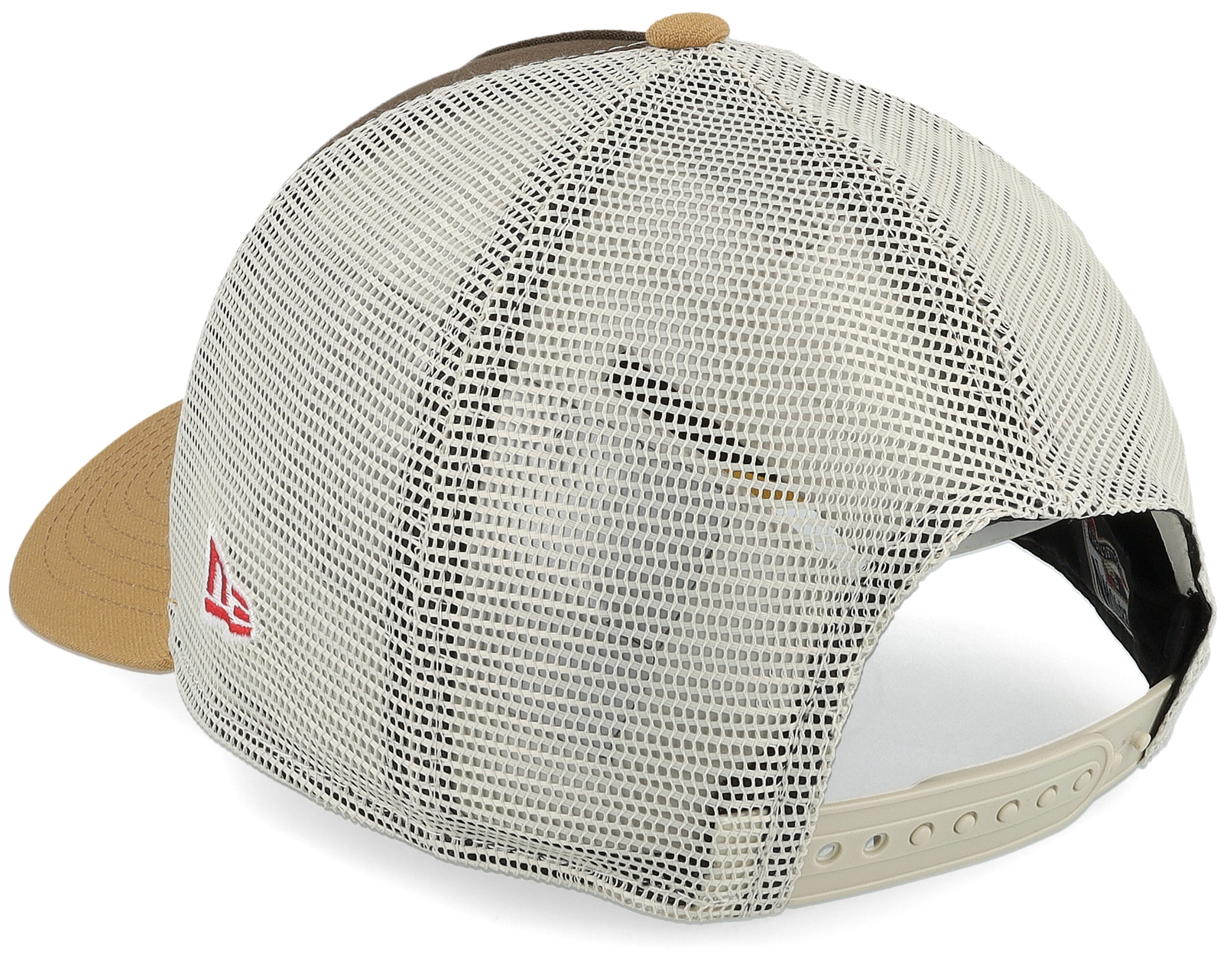 Hatstore Exclusive x New York Yankees 9FORTY 75 Walnut/Stone Trucker ...