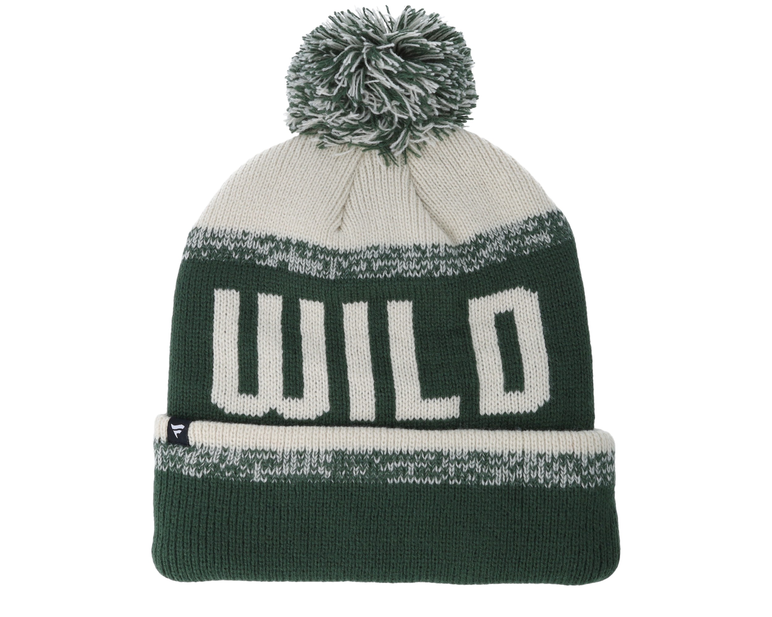 Minnesota Wild Thrive Dark Green/Natural Pom | Hatstore.ch