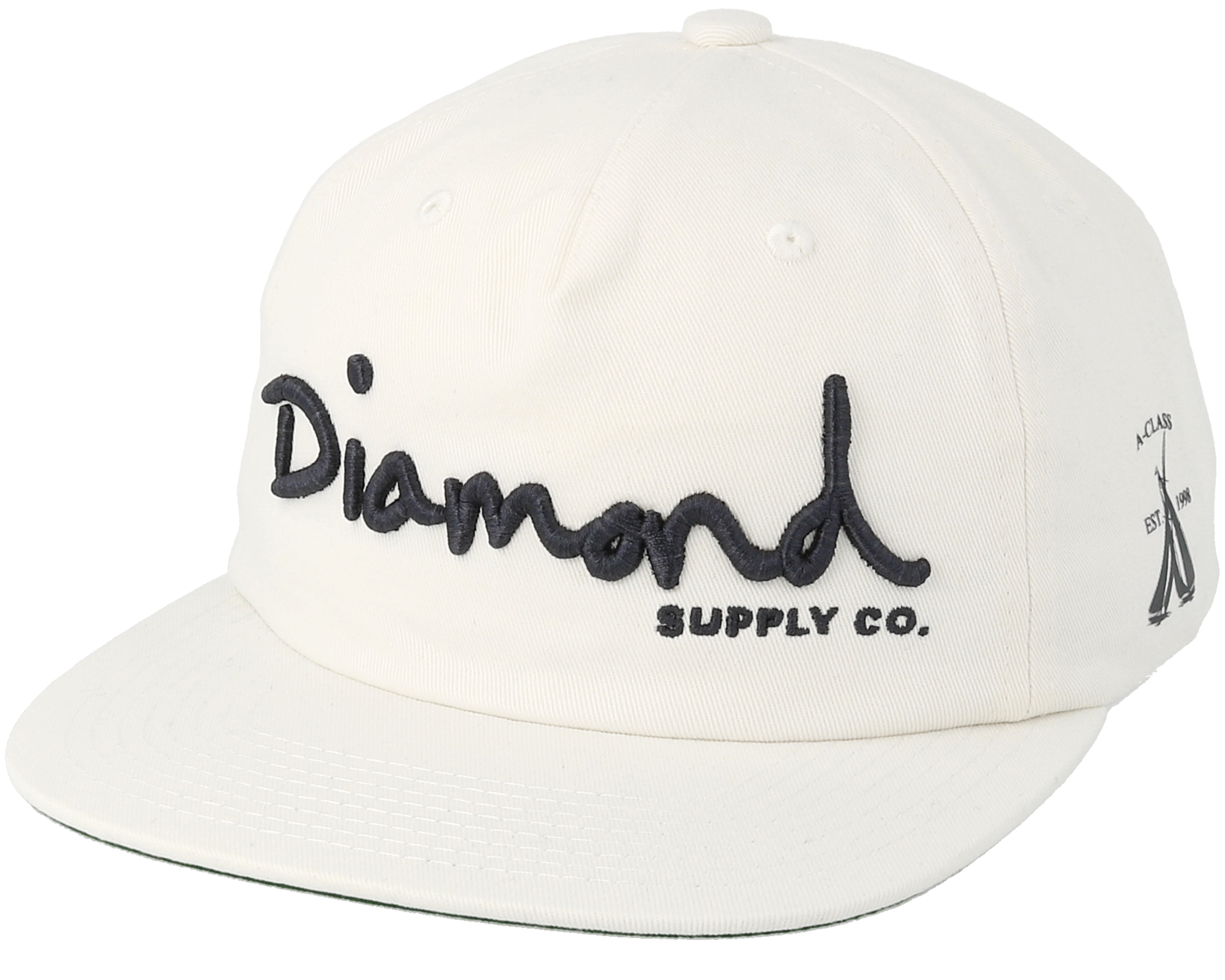 Script Unconstructed White Snapback - Diamond | Hatstoreworld.com
