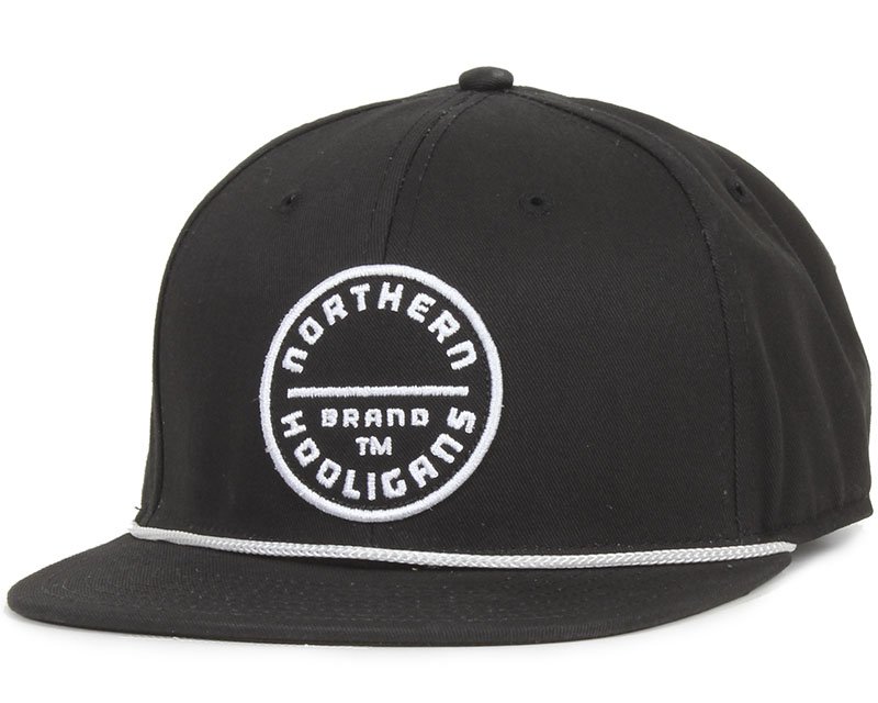 The Circle Brand Snapback Black - Northern Hooligans | Hatstoreworld.com