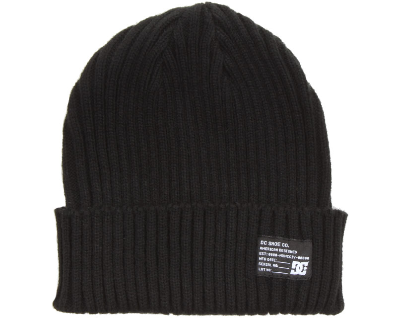 Hilltop Beanie Black - DC beanie | Hatstoreworld.com