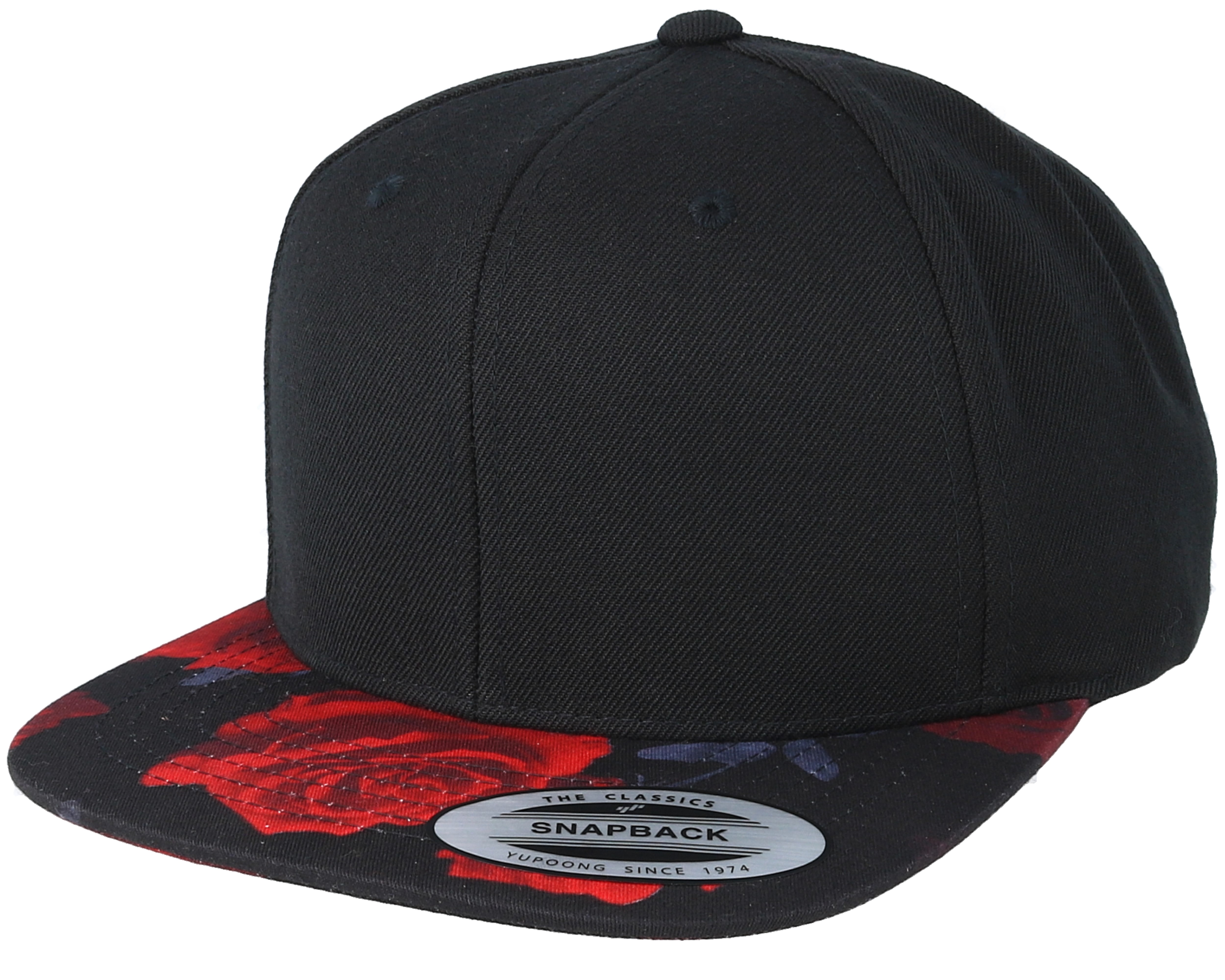 Roses Black/Red Snapback | Hatstoreworld.com