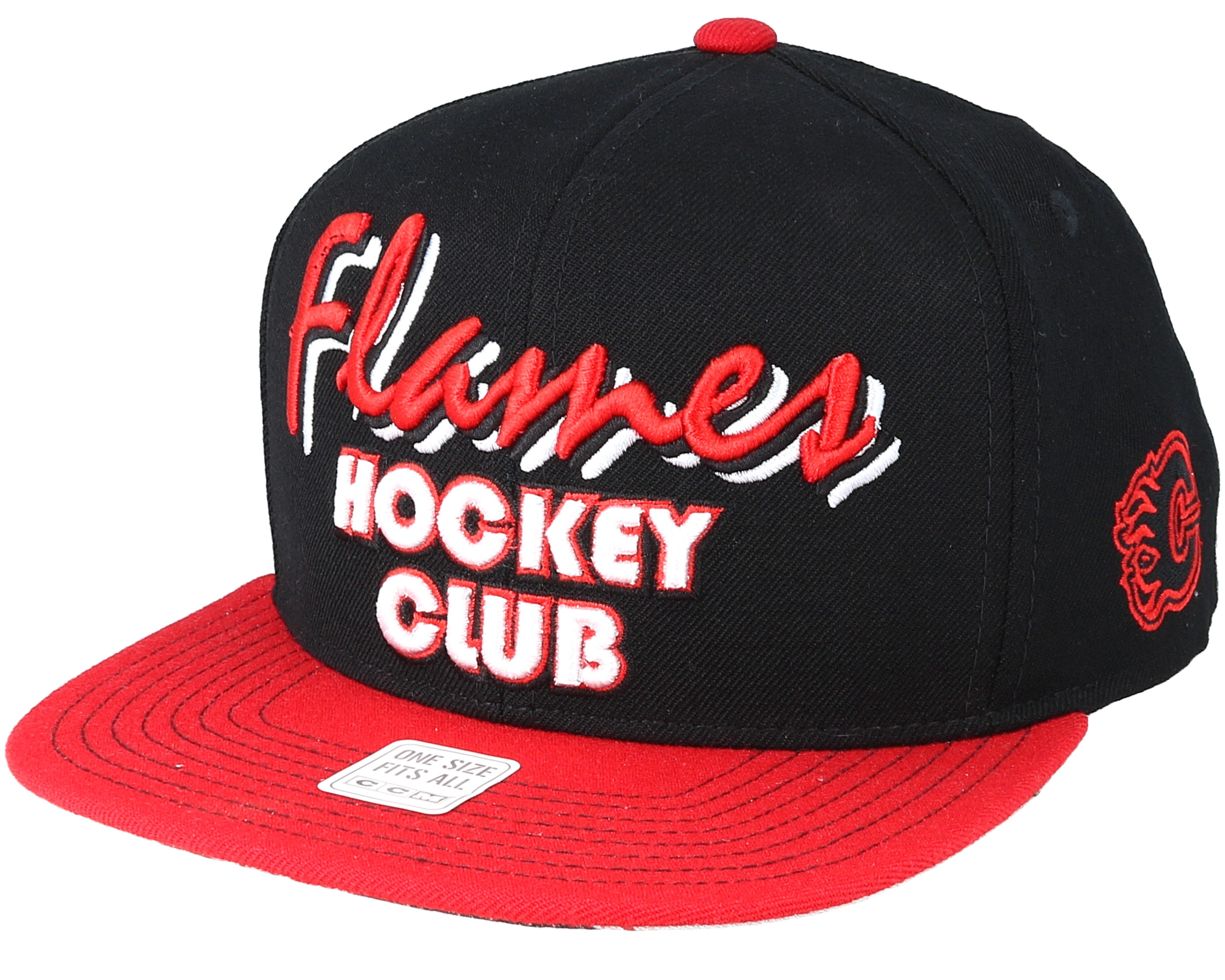 Script Calgary Flames Snapback | Hatstoreworld.com