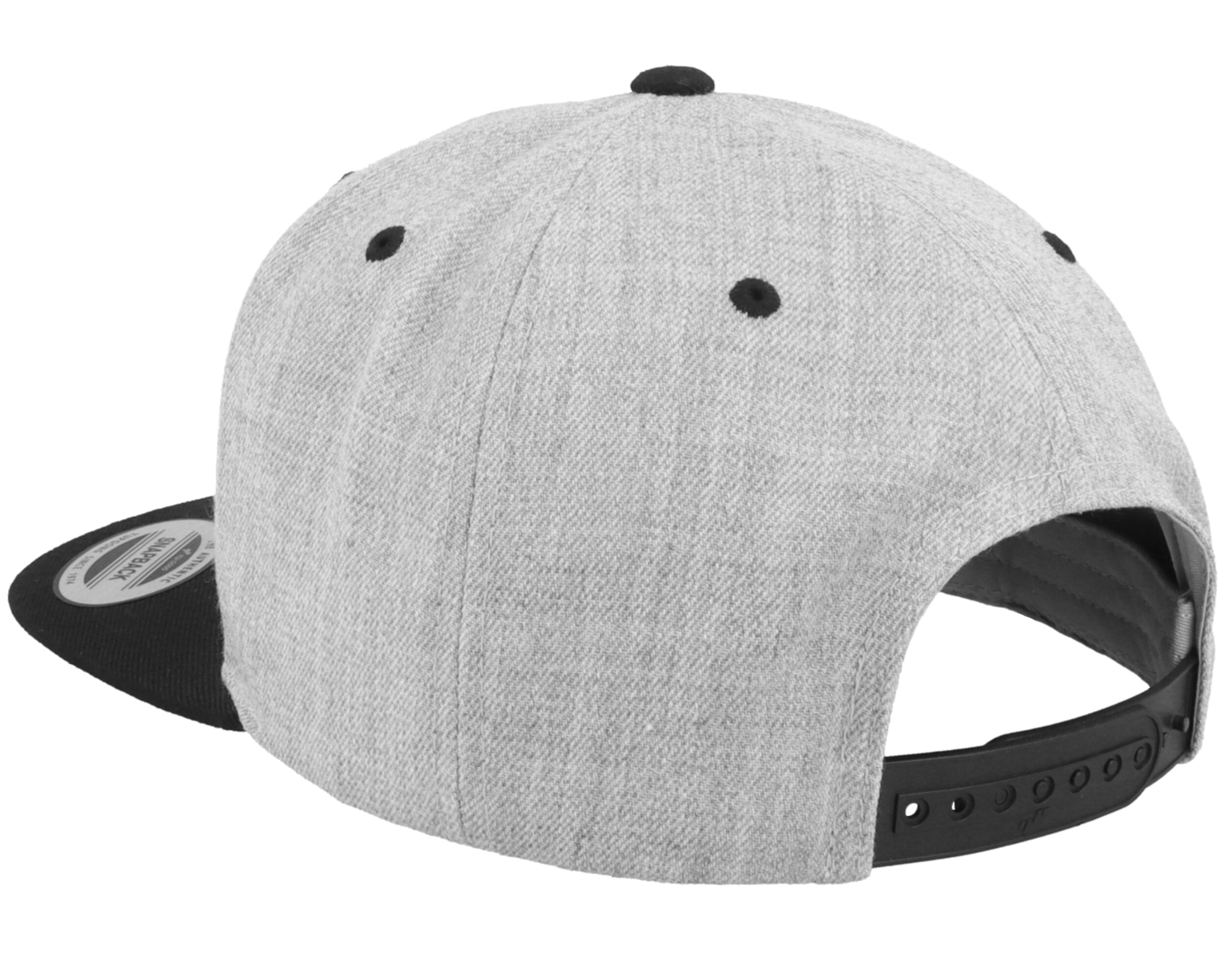 Biohazard Grey/Yellow Snapback - Iconic cap | Hatstoreworld.com