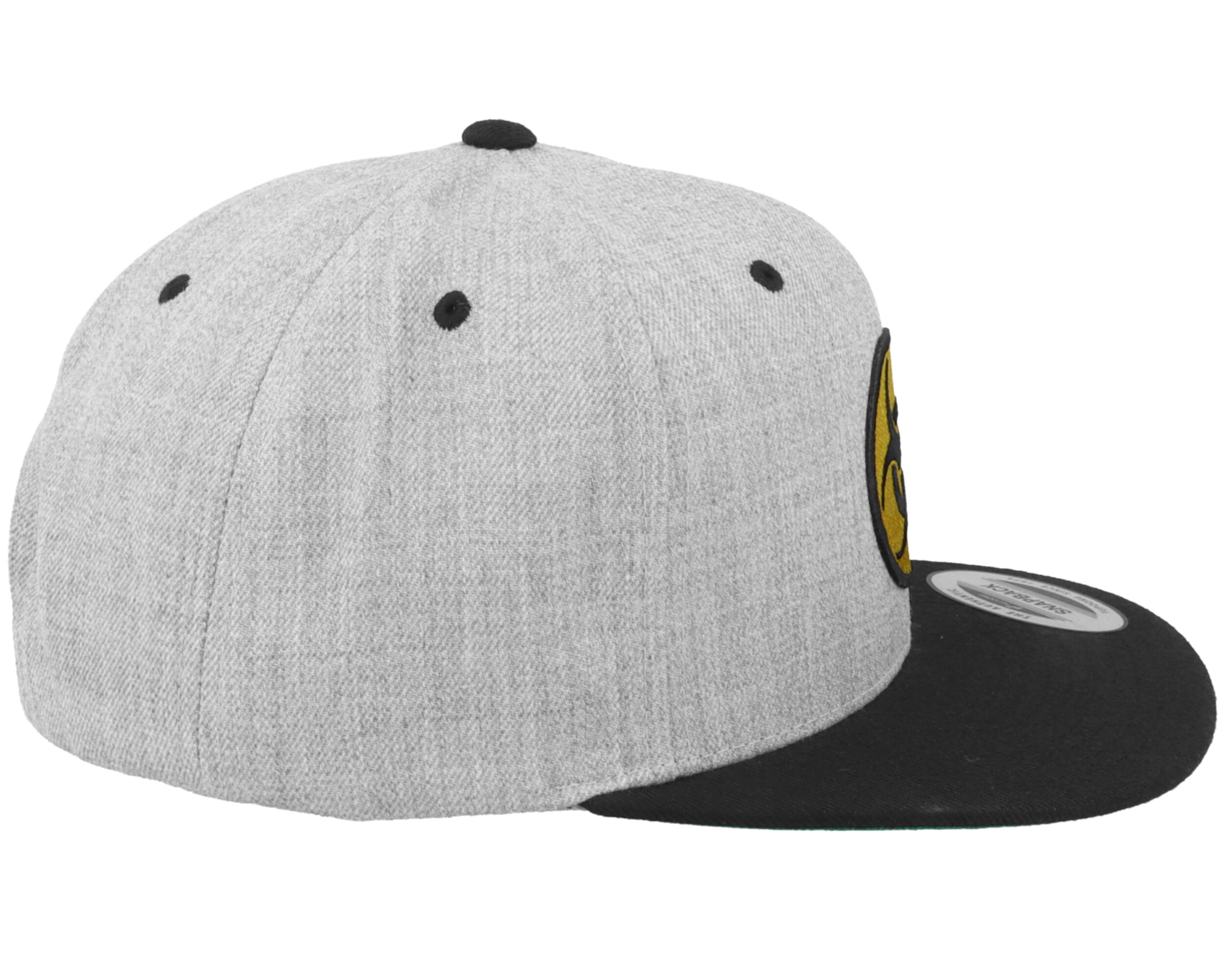 Biohazard Grey/Yellow Snapback - Iconic | Hatstoreworld.com