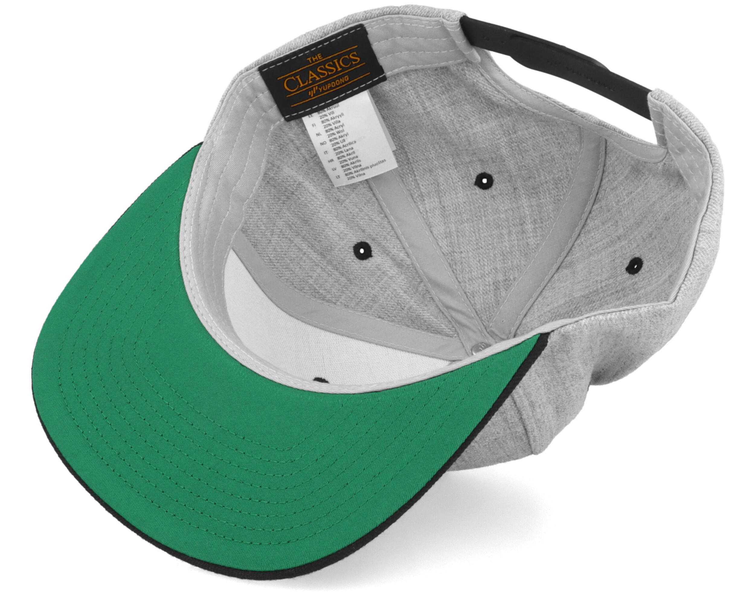 Biohazard Grey/Yellow Snapback - Iconic cap | Hatstoreworld.com