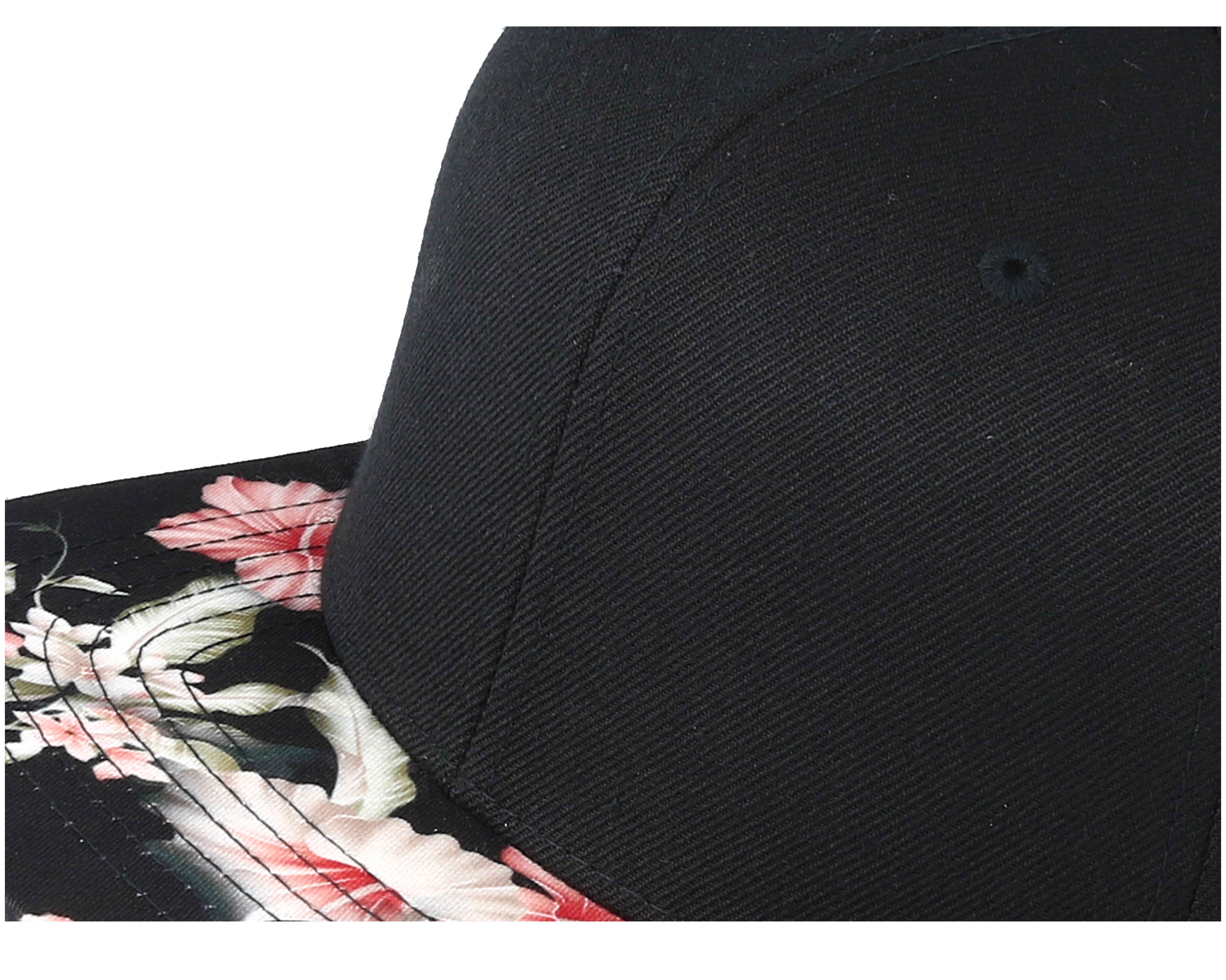 Floral Red Black Snapback - Yupoong cap | Hatstoreworld.com