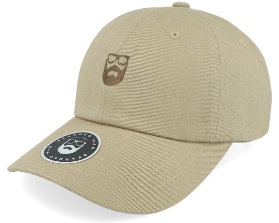 Dad Cap Khaki/Brown Adjustable - Bearded Man caps - Hatstoreworld.com