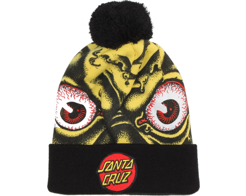 Rob Eyes Bobble Yellow/Black - Santa Cruz | Hatstoreworld.com