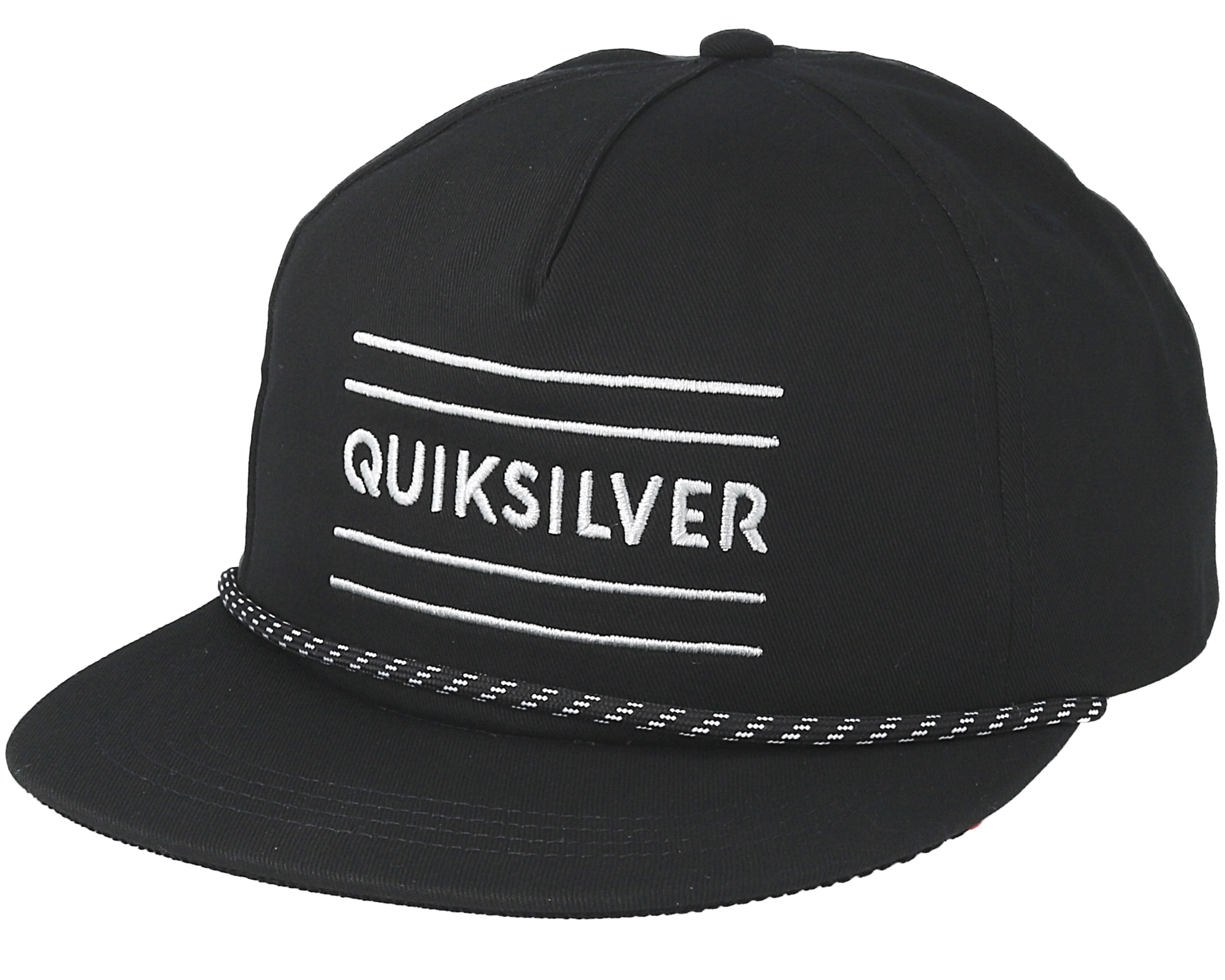 Fold Snapper Black Snapback | Hatstoreworld.com