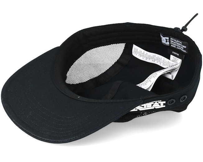 Mnt Camper 5-Panel Black Earflap - DC caps - Hatstoreworld.com