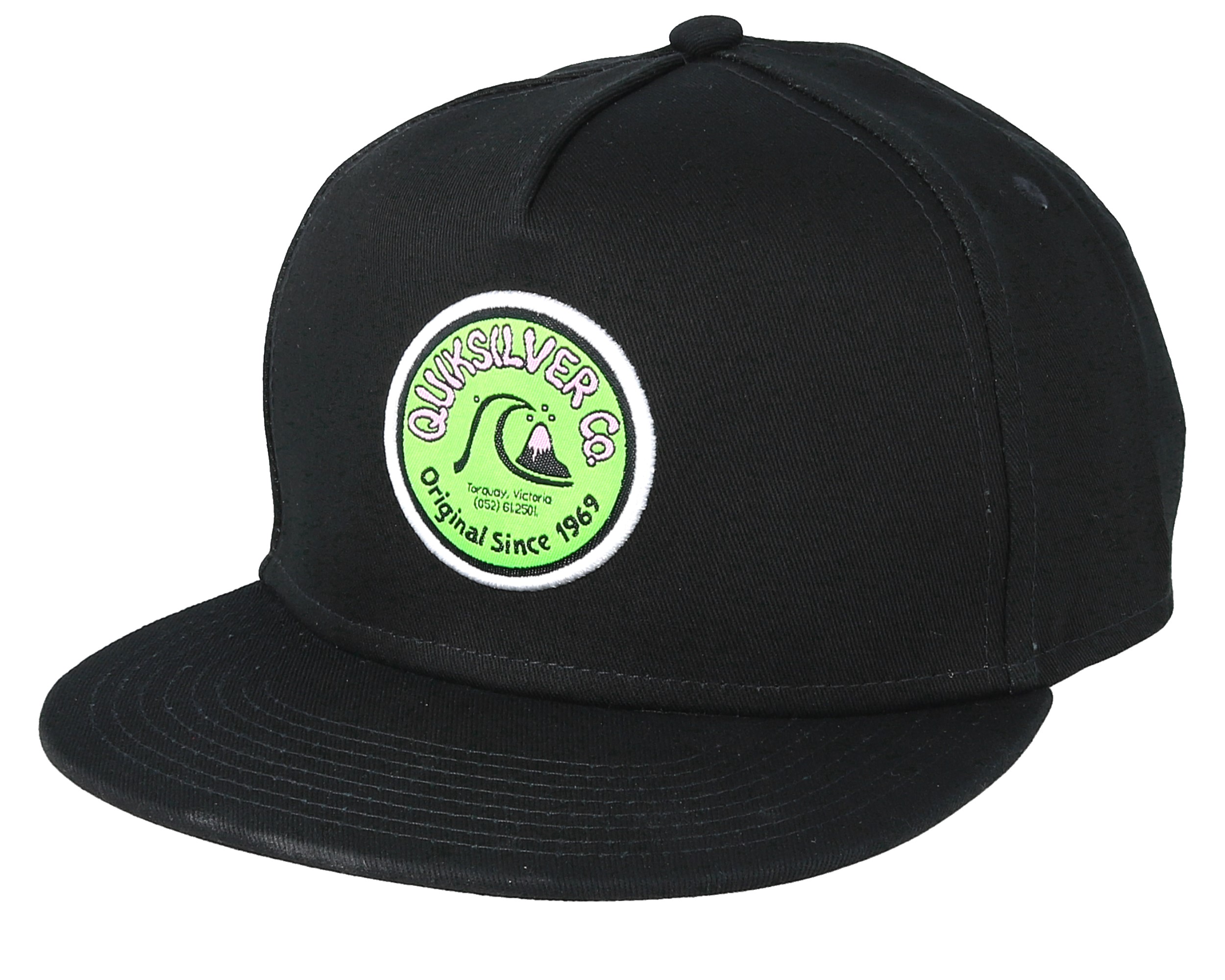 Kids Wave Rocker Black Snapback | Hatstoreworld.com