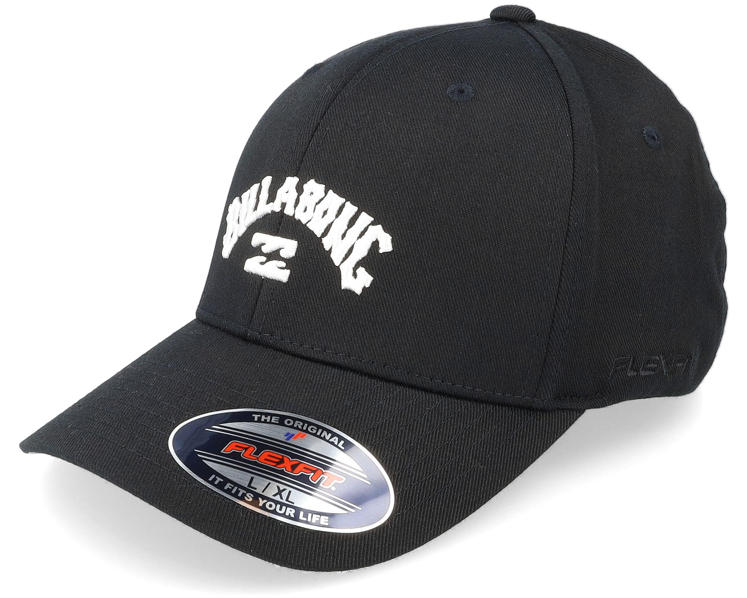 Arch Cap Black Flexfit | Hatstoreworld.com