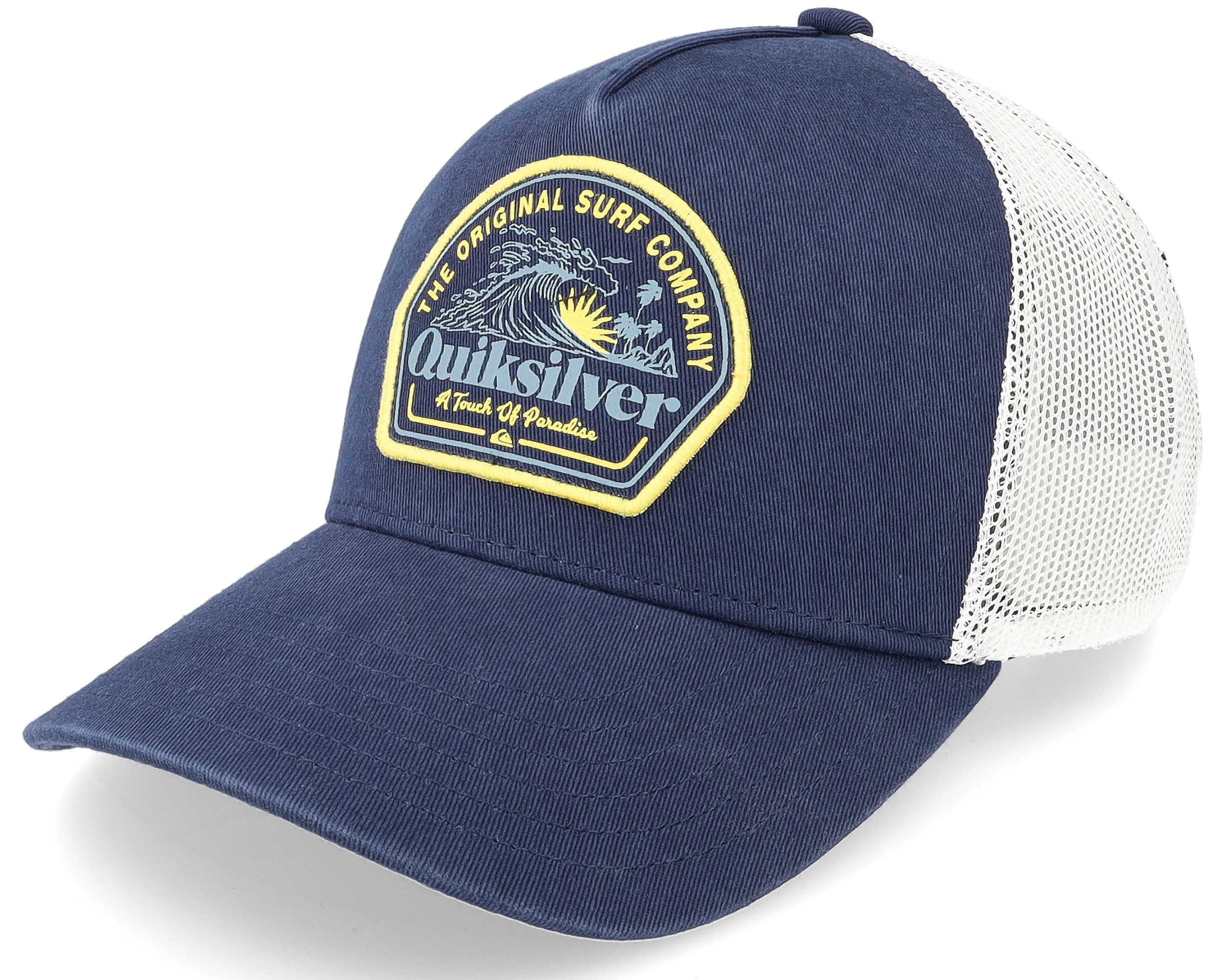 Sunset Wave Sport Navy Blazer Trucker | Hatstoreworld.com