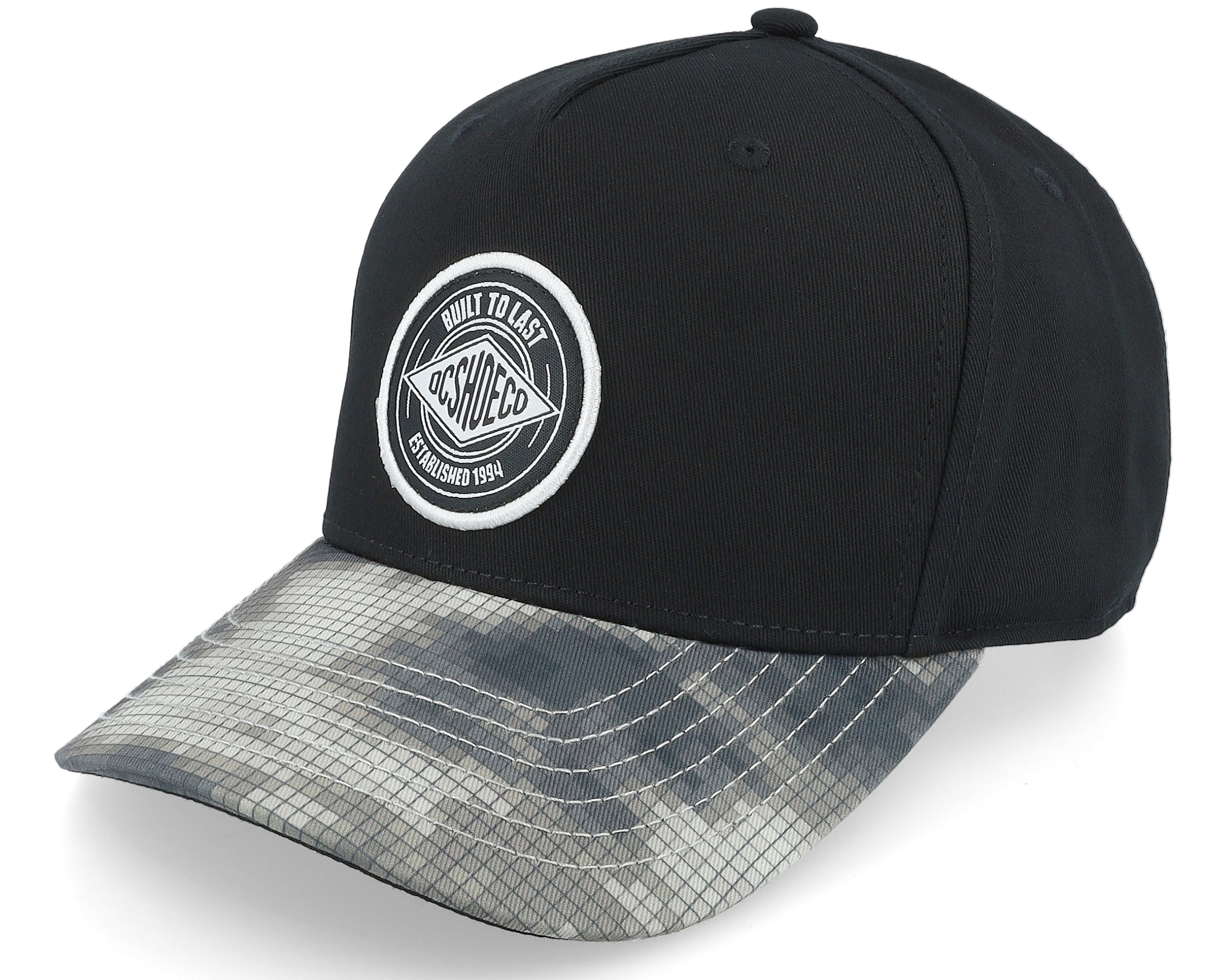 Slacker Boy Black/Cloud Cover Adjustable - DC | Hatstoreworld.com
