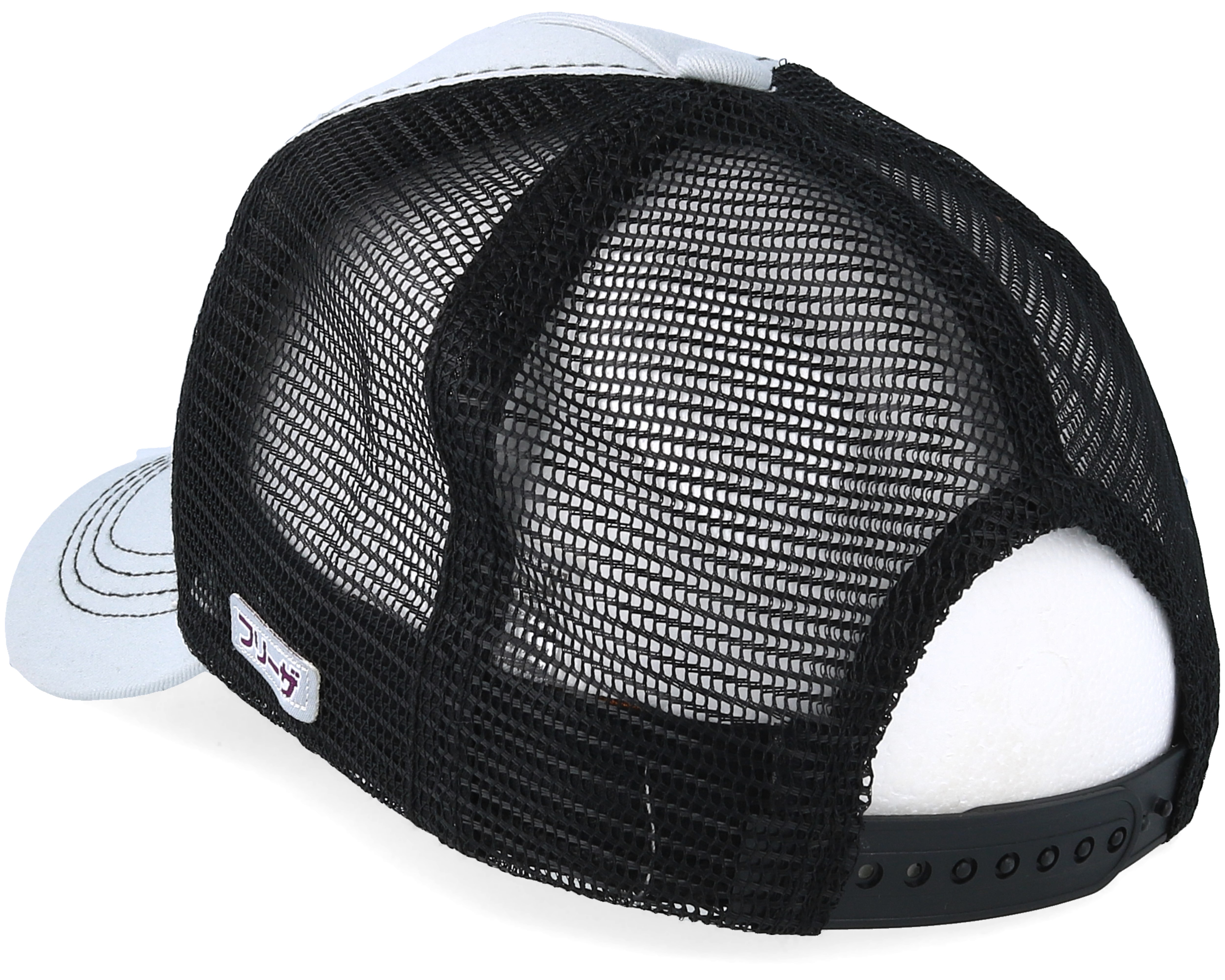 Dragon Ball Frieza Grey/Black Trucker - Capslab cap | Hatstoreworld.com