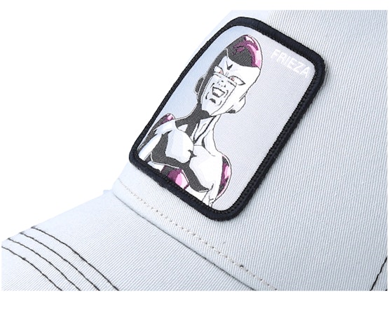 Dragon Ball Frieza Grey/Black Trucker - Capslab caps - Hatstoreworld.com