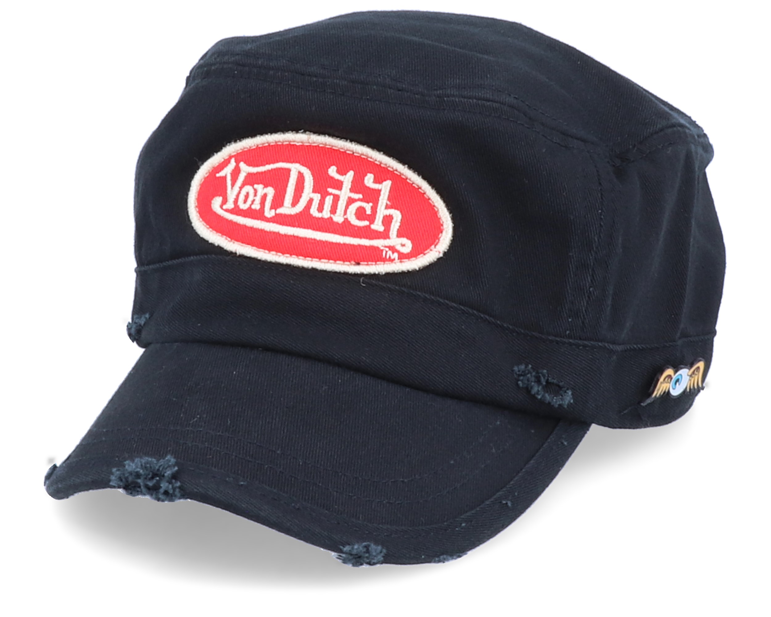 Oval Patch Black/Red Army | Hatstoreworld.com