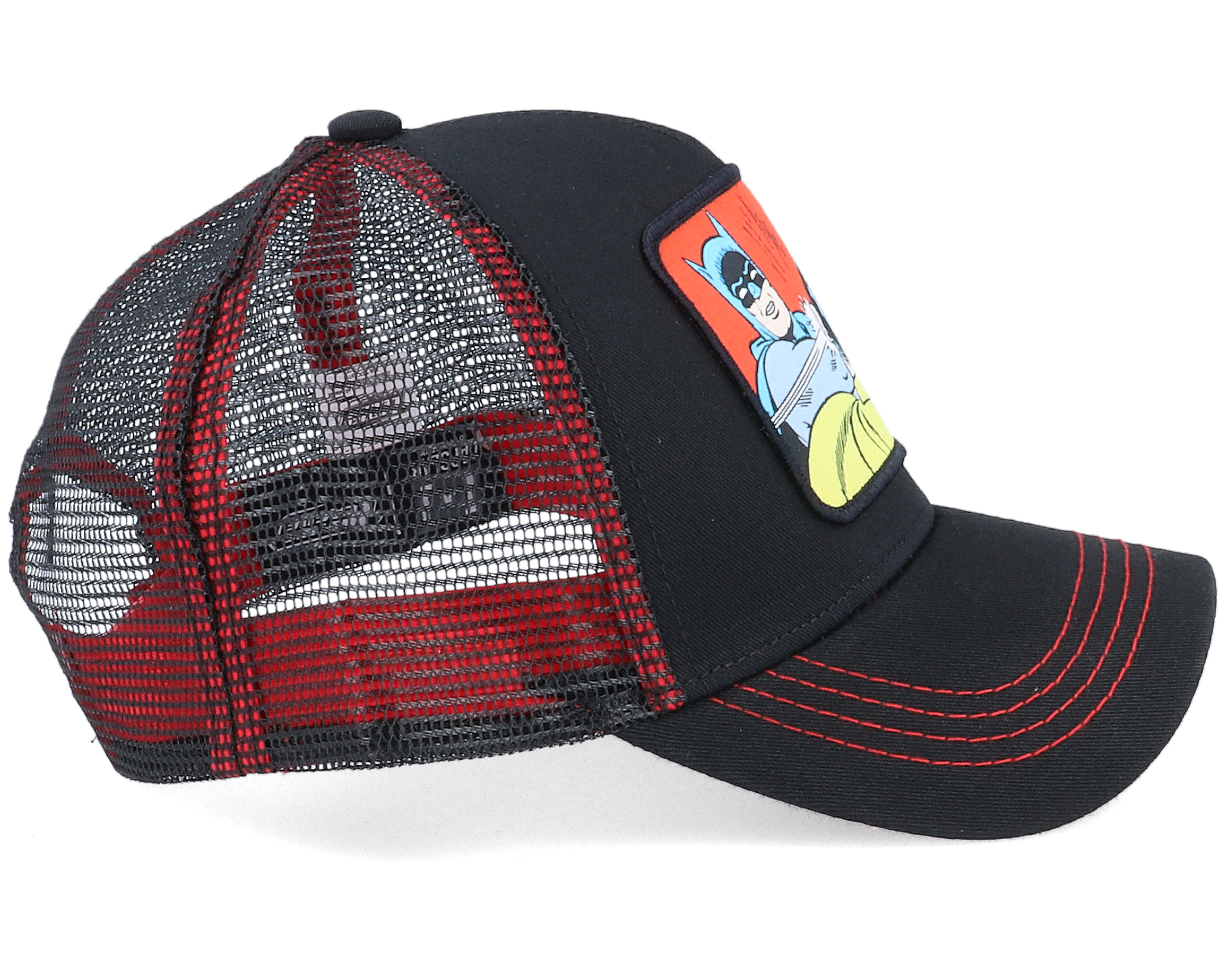 Dc Comics Batman Robin Meme Black Trucker - Capslab Cap | Hatstoreworld.com