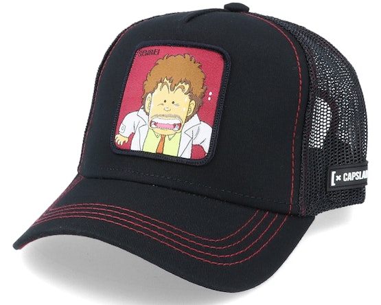 Dr. Slump Senbei Black Trucker - Capslab caps - Hatstoreworld.com