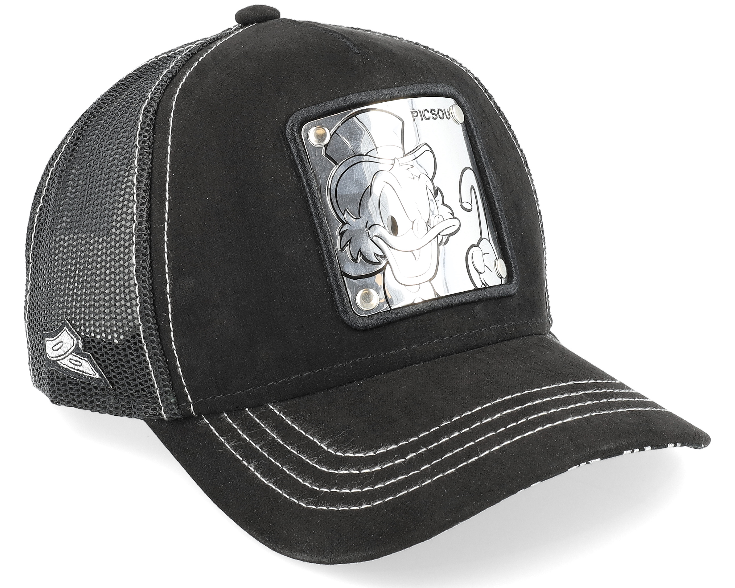 Disney Tag Scrooge 3 Black Trucker - Capslab | Hatstoreworld.com