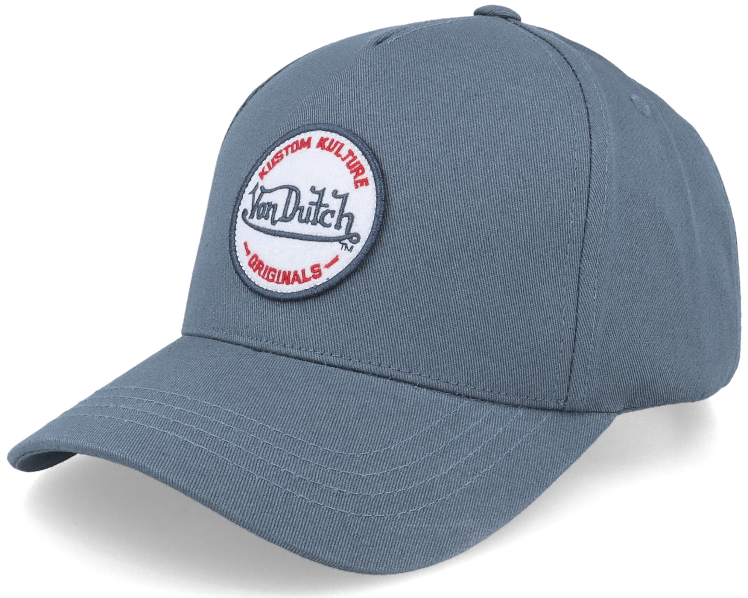 Round Patch Antracit Adjustable - Von Dutch | Hatstoreworld.com