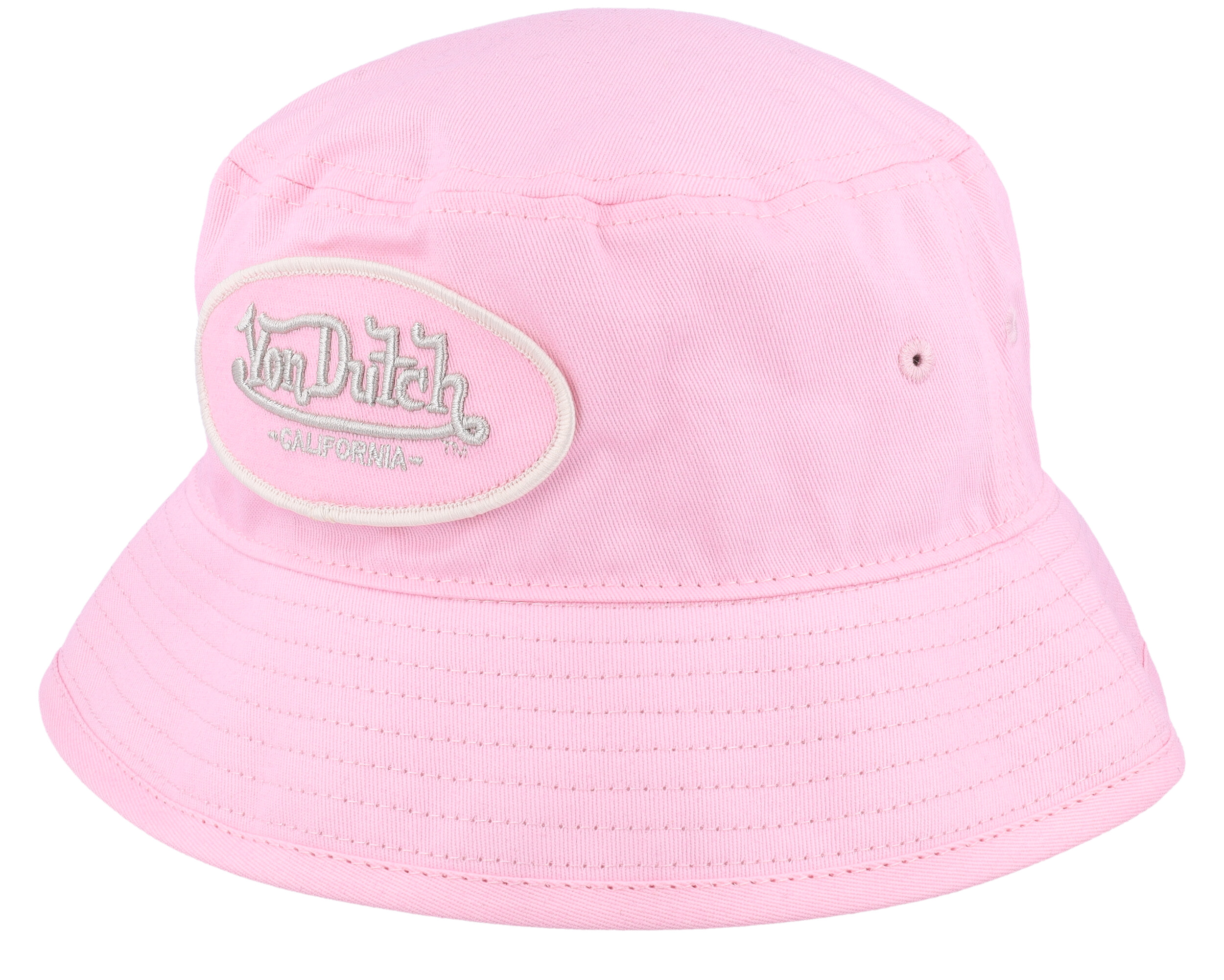 Oval Patch Pink Bucket - Von Dutch | Hatstoreworld.com