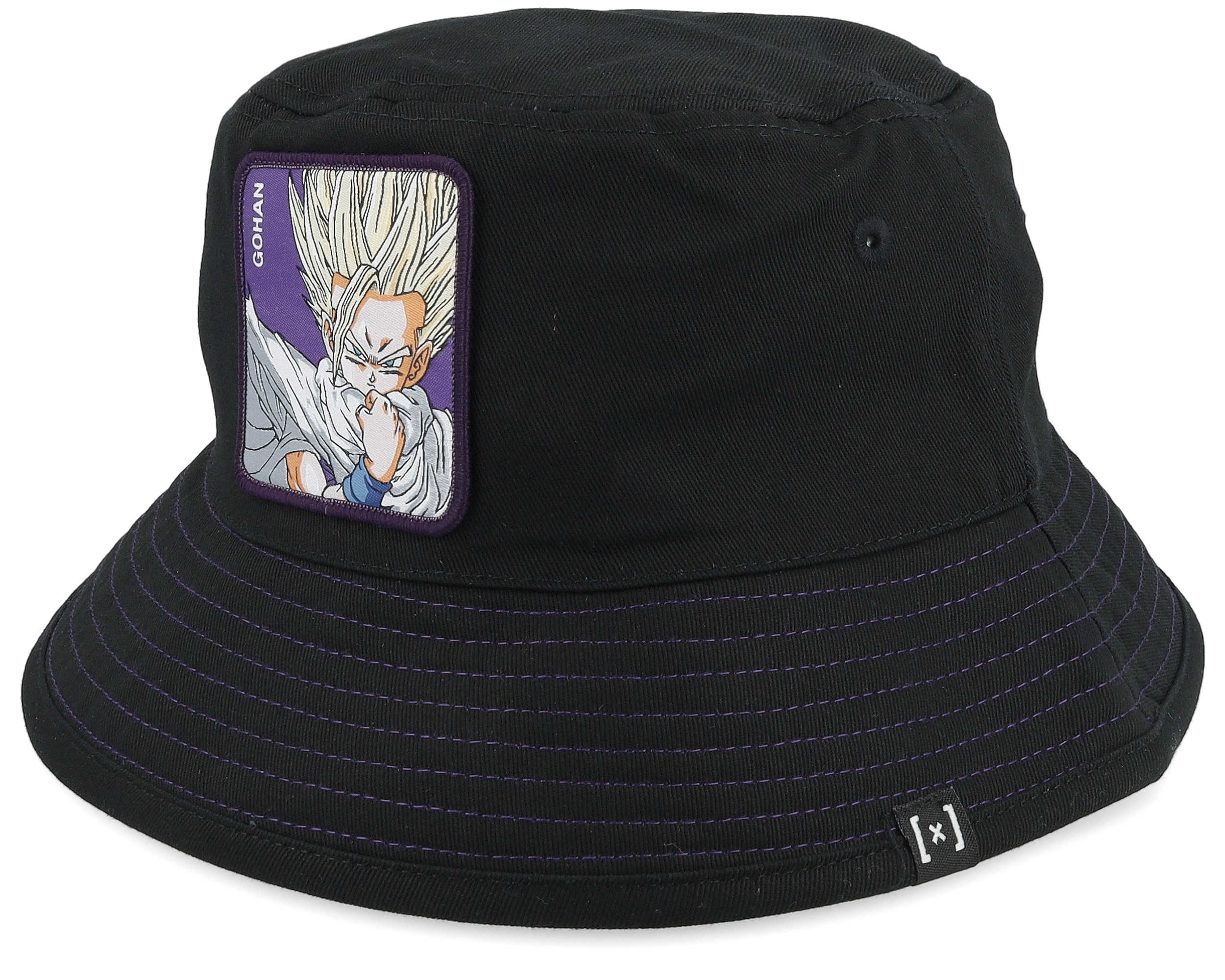 Dragon Ball Gohan Hat Black Bucket | Hatstoreworld.com