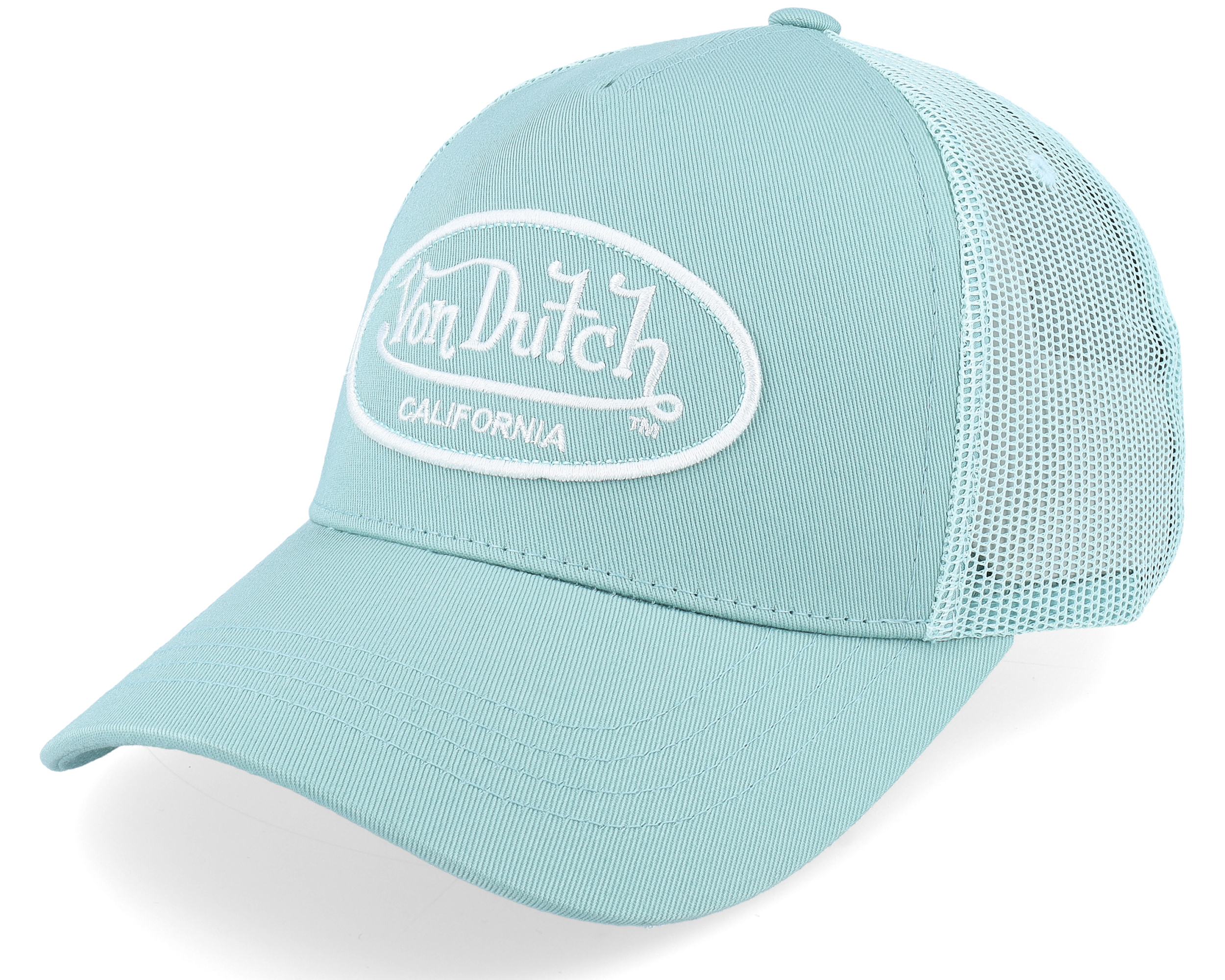 Oval Patch Blue A-Frame Trucker | Hatstoreworld.com