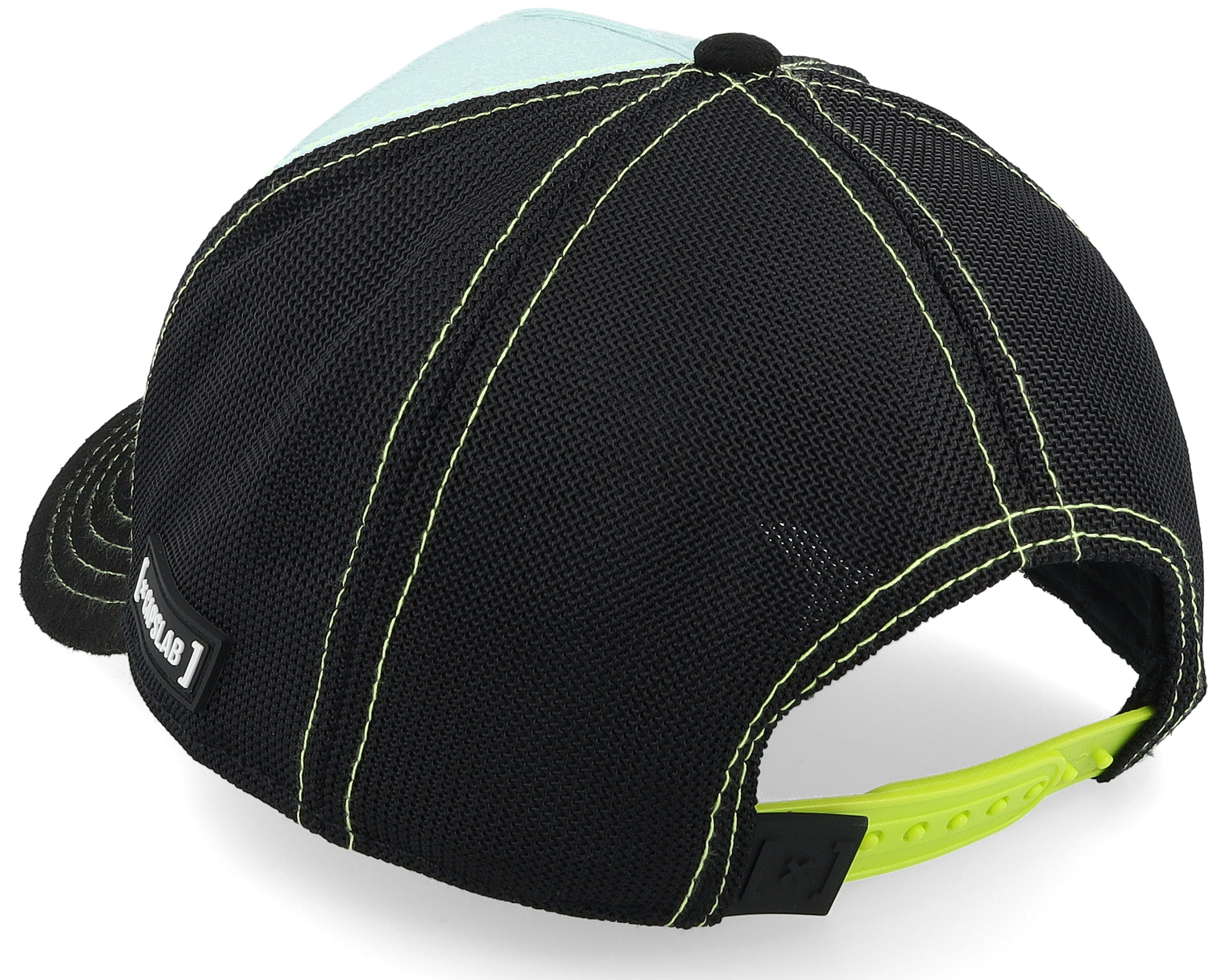 Rick & Morty Turqouise/Black A-Frame Trucker | Hatstore.ch