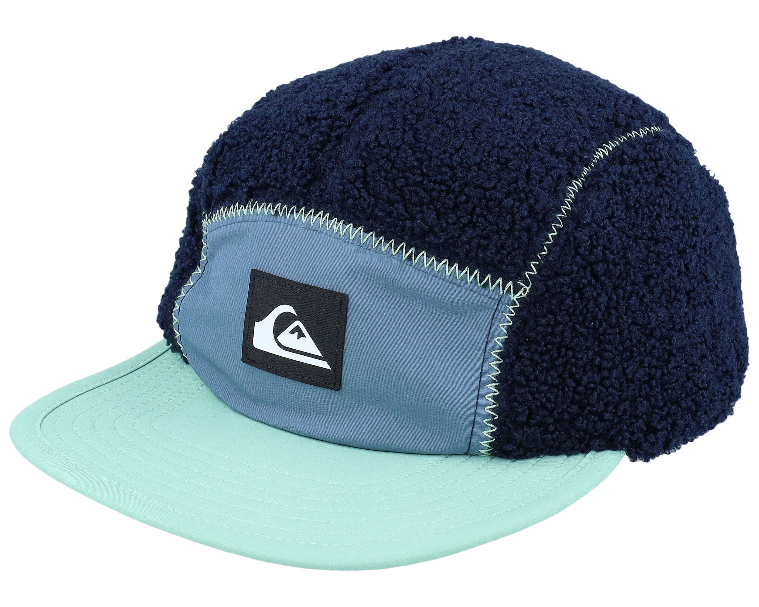 Alaska Cap Dark Navy Fitted Cap 5-Panel | Hatstoreworld.com